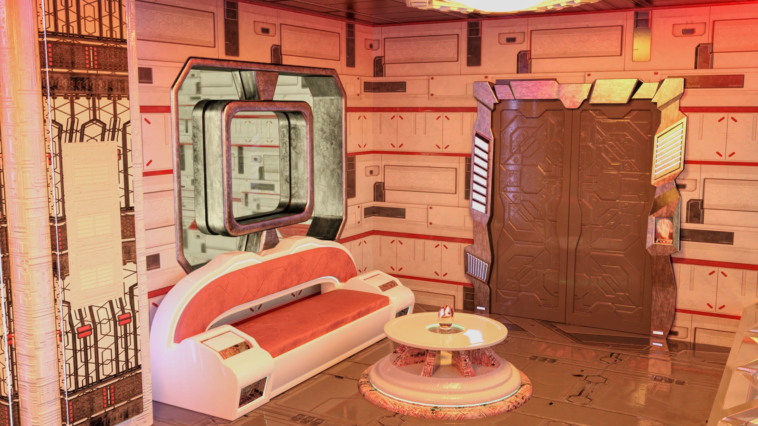 Sci-Fi Balcony | Daz 3D