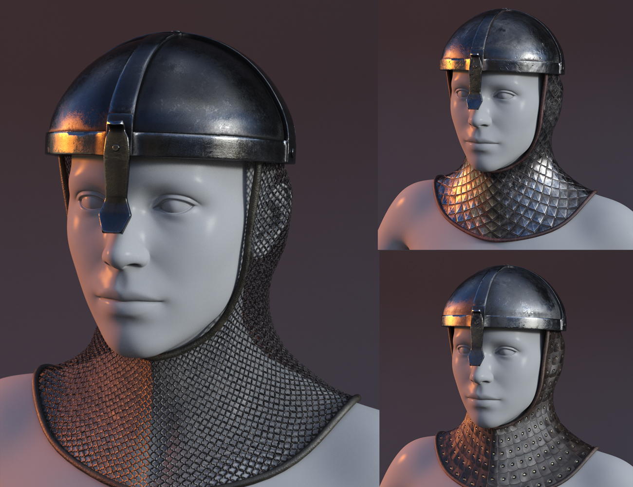 Muelsfell Fantasy Helmets and Headgear for Genesis 9 | Daz 3D