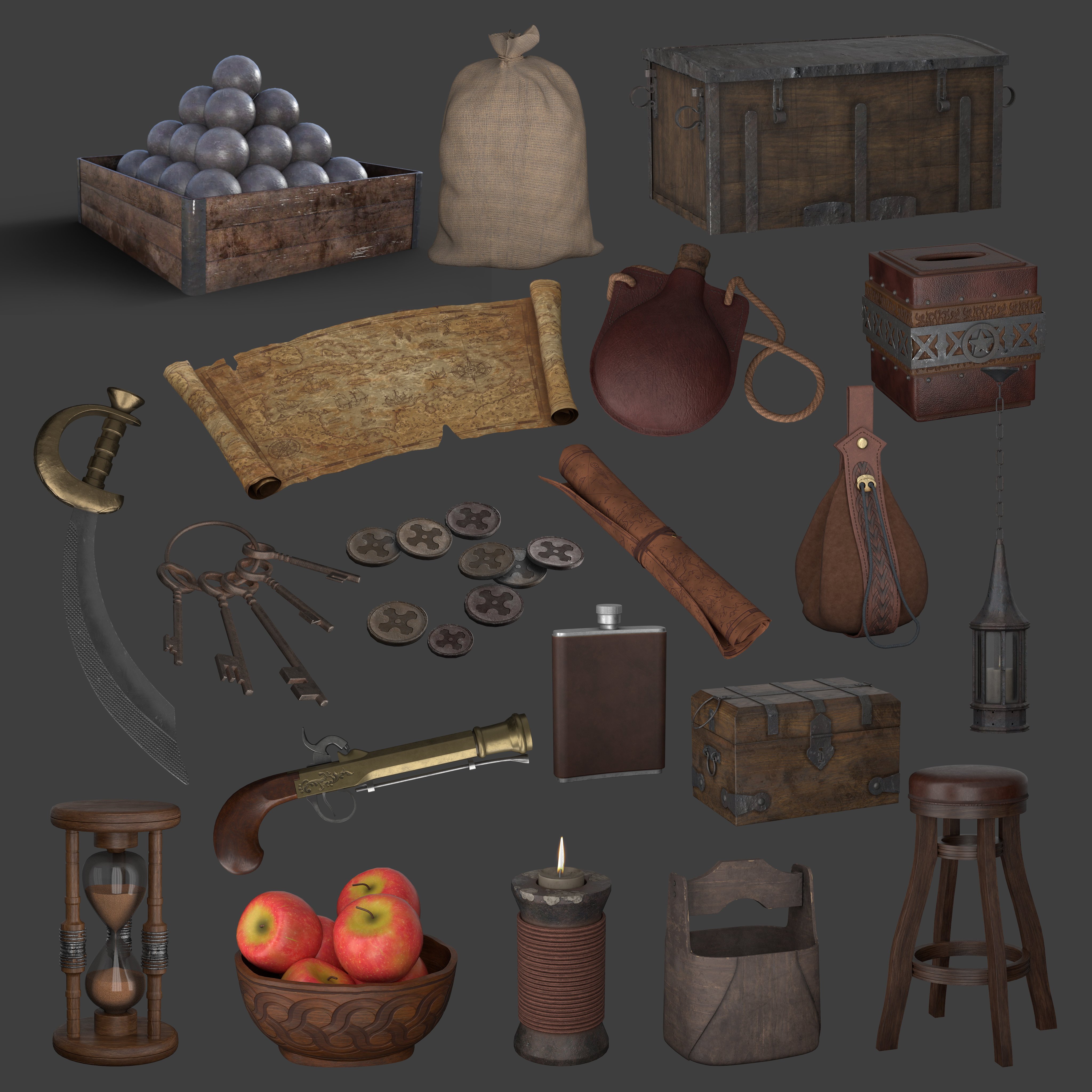 FG Pirate Lounge | Daz 3D