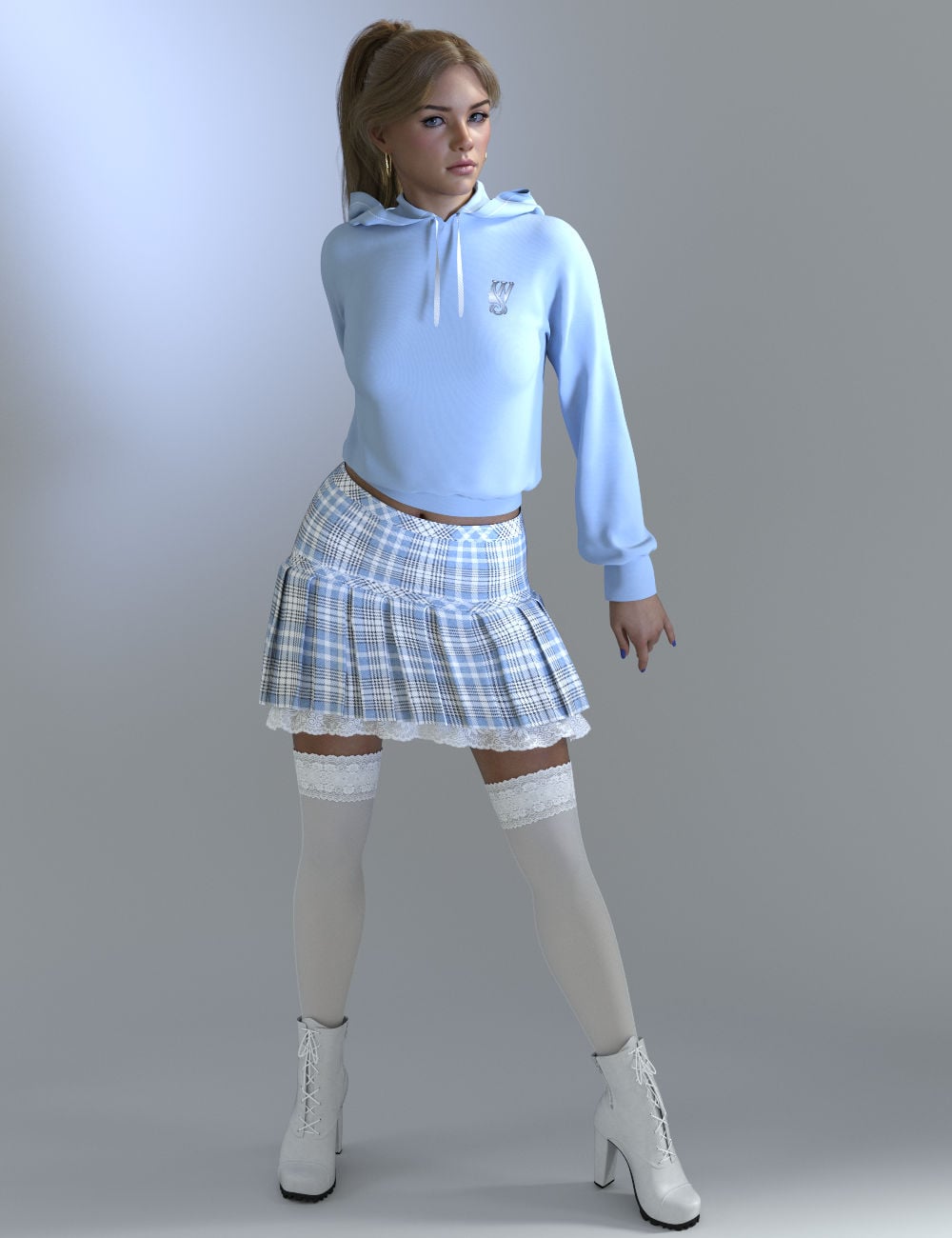 dForce Emma Casual Wear for Genesis 9 | Daz 3D