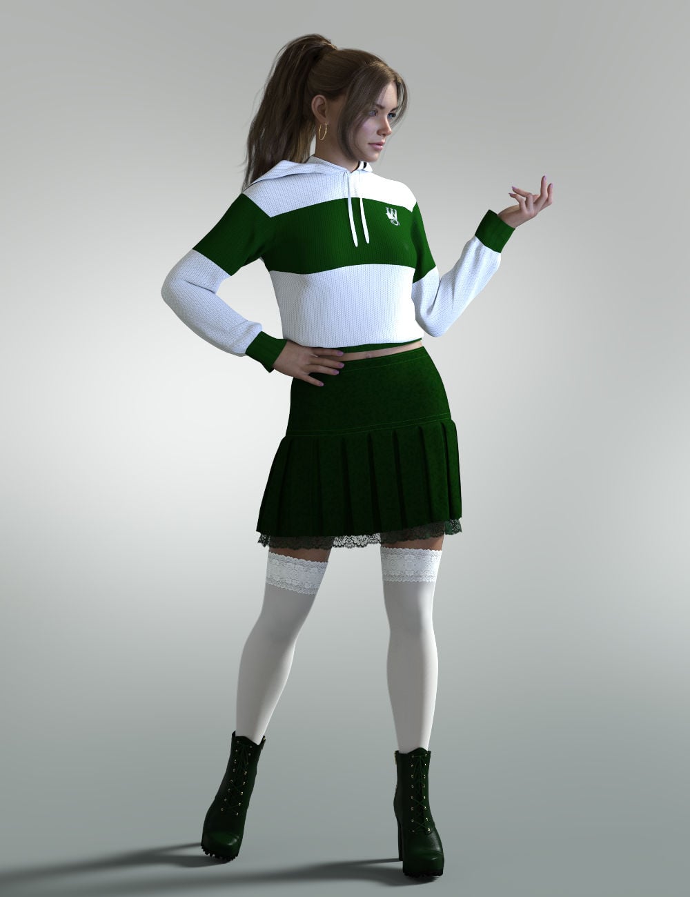 dForce Emma Casual Wear for Genesis 9 | Daz 3D