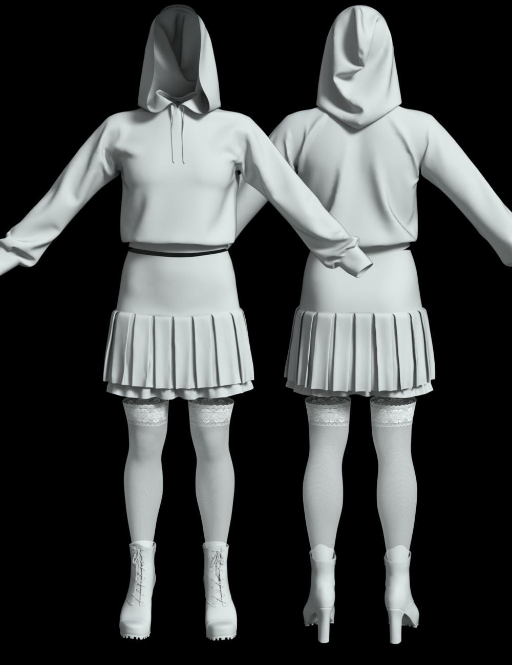 dForce Emma Casual Wear for Genesis 9 | Daz 3D