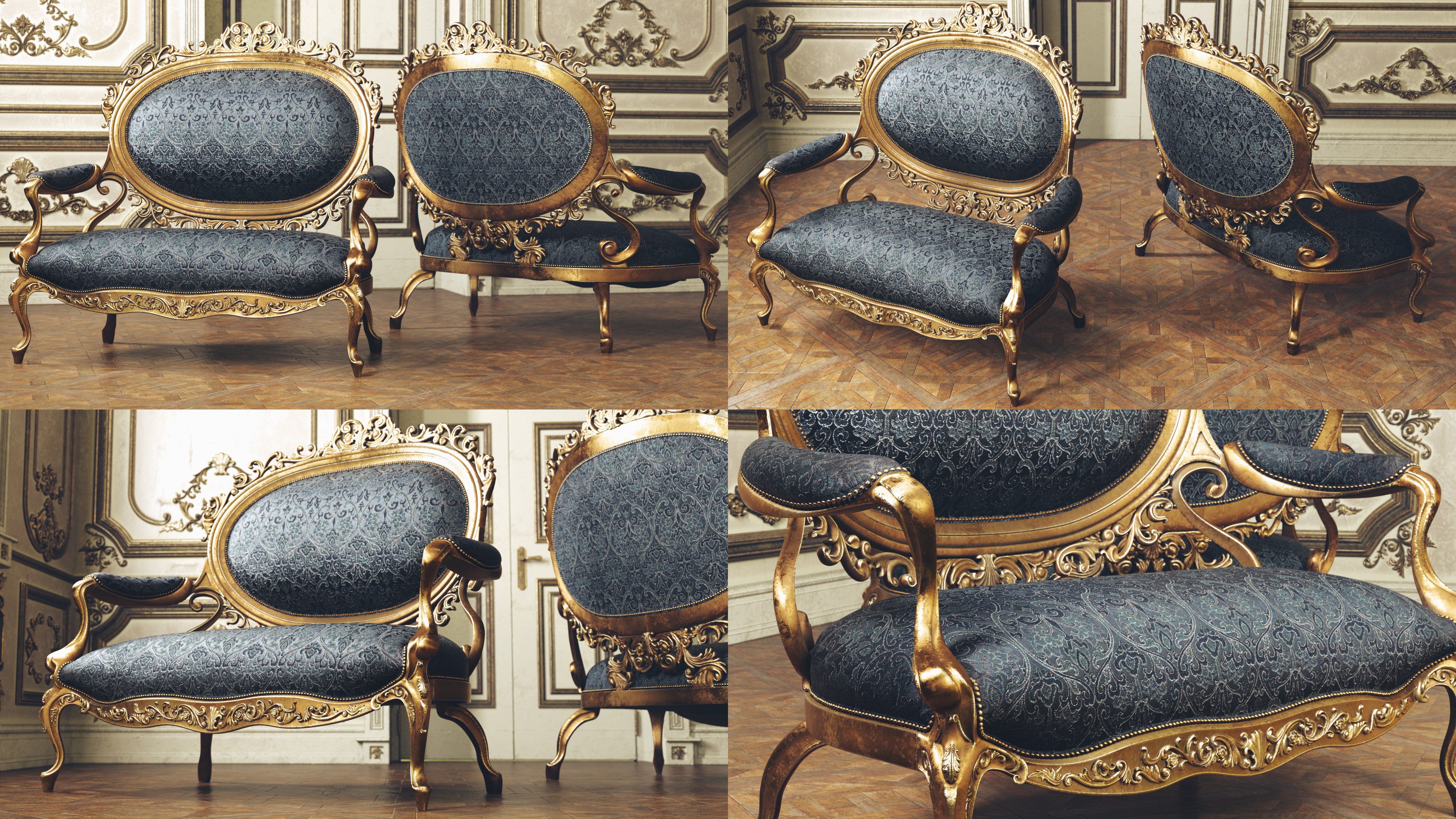 Rococo Revival Bundle | Daz 3D