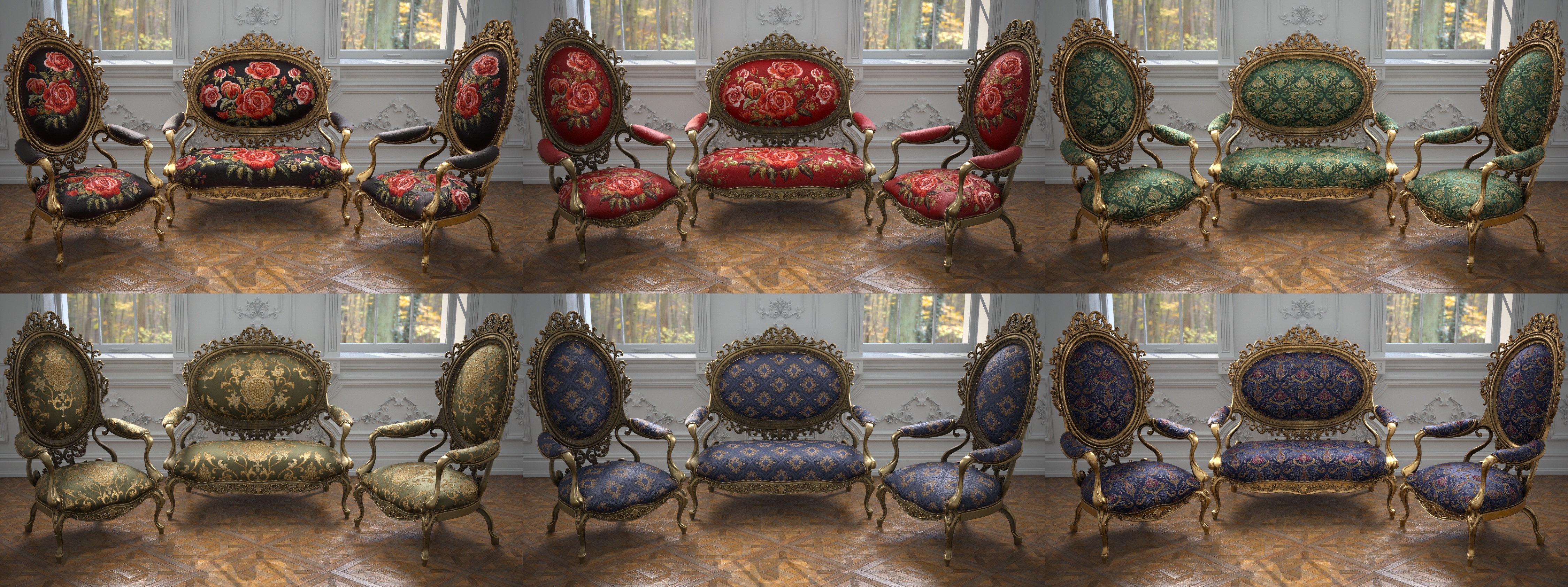 Rococo Revival Bundle | Daz 3D