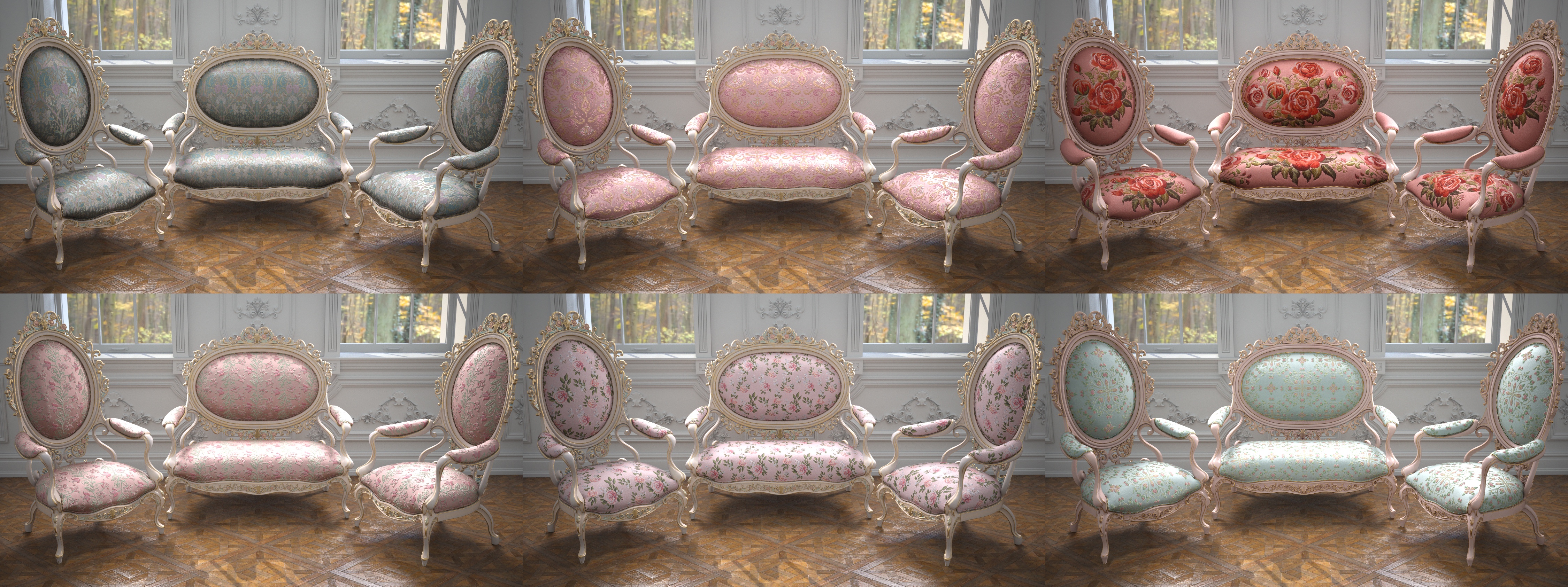 Rococo Revival Bundle | Daz 3D