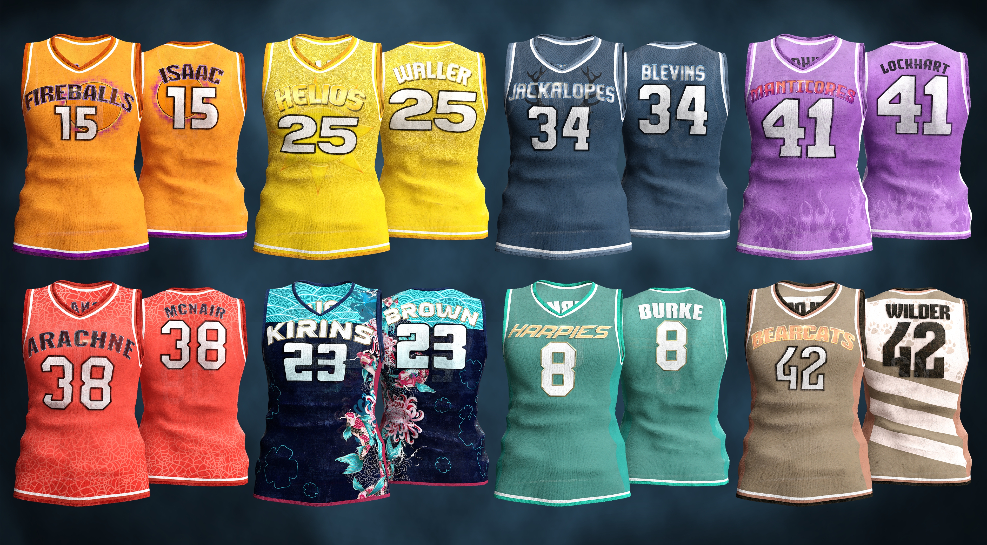 Tinsley's Jersey Outfit Textures | Daz 3D