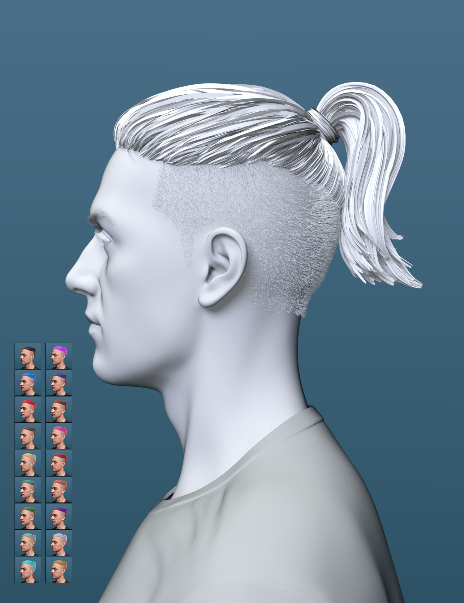 SPR Exquisite Hair for Genesis 9 | Daz 3D