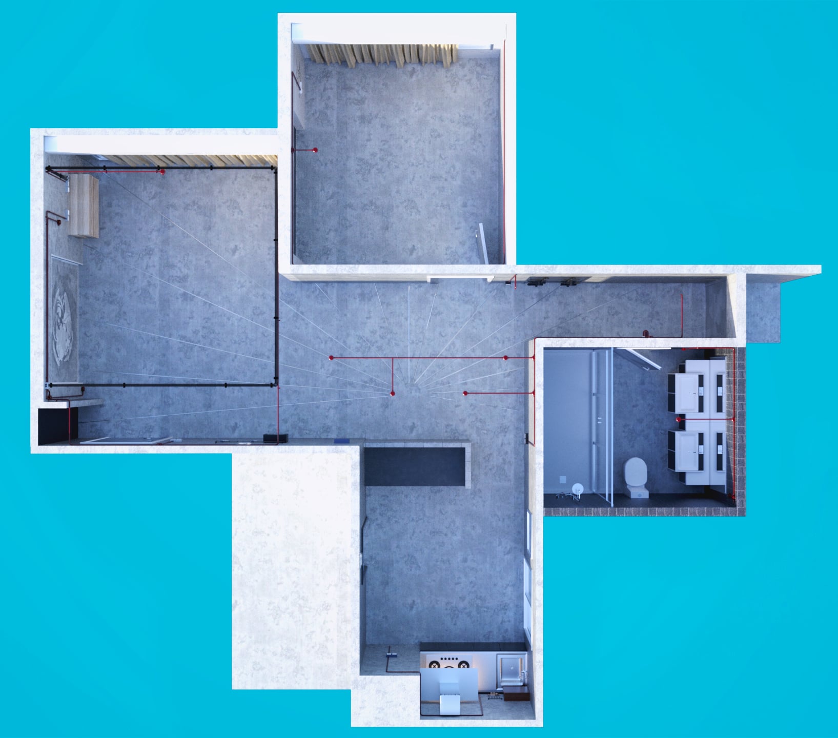 Aftermath Room Environment | Daz 3D