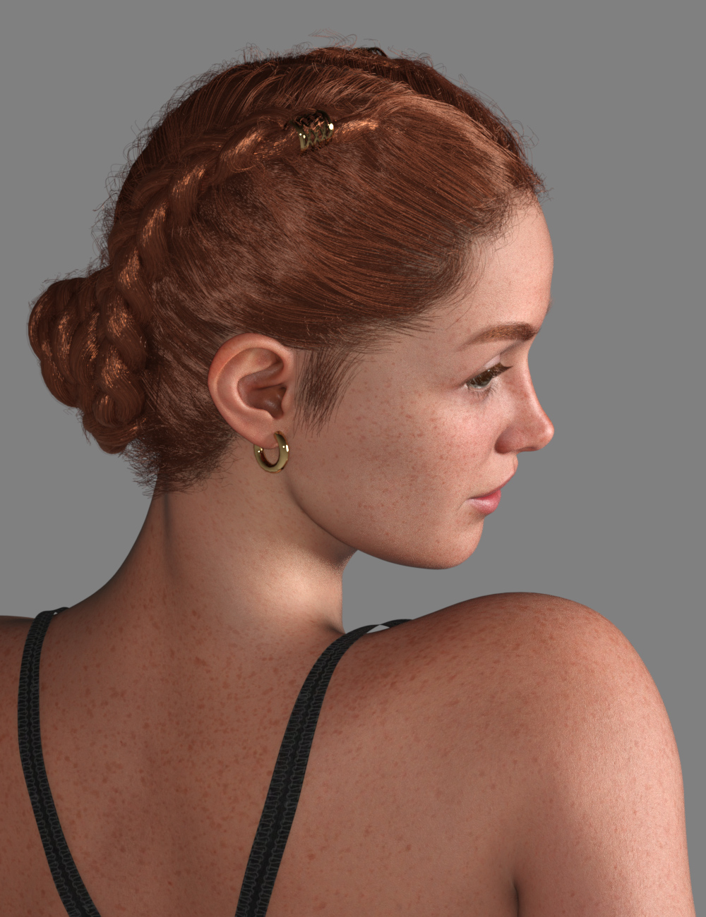 MRL Dutch Braids for Genesis 9 | Daz 3D
