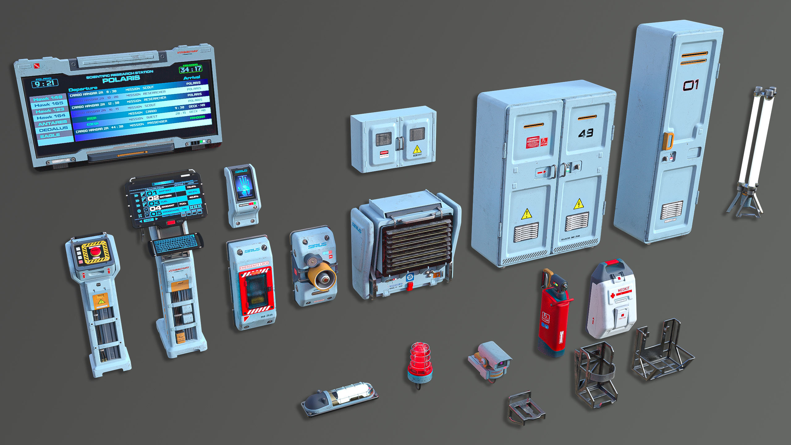 Polaris Props | Daz 3D