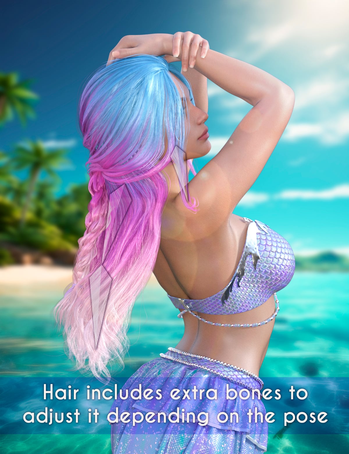 Royal Waves Bundle for Genesis 9 Feminine | Daz 3D
