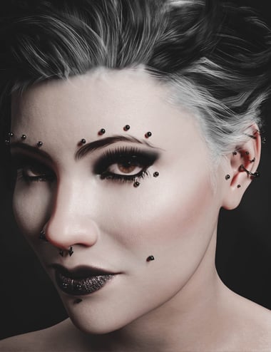 Poison Piercings for Genesis 9 | Daz 3D