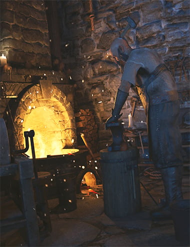Blacksmith Forge | Daz 3D