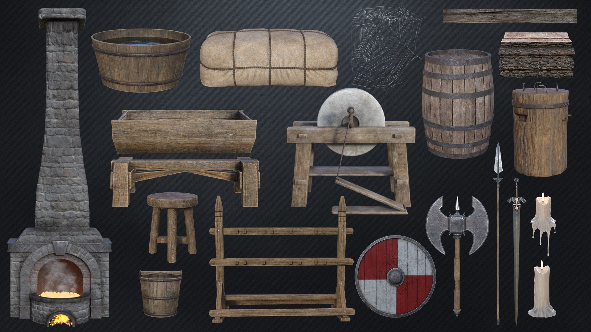 Blacksmith Forge | Daz 3D