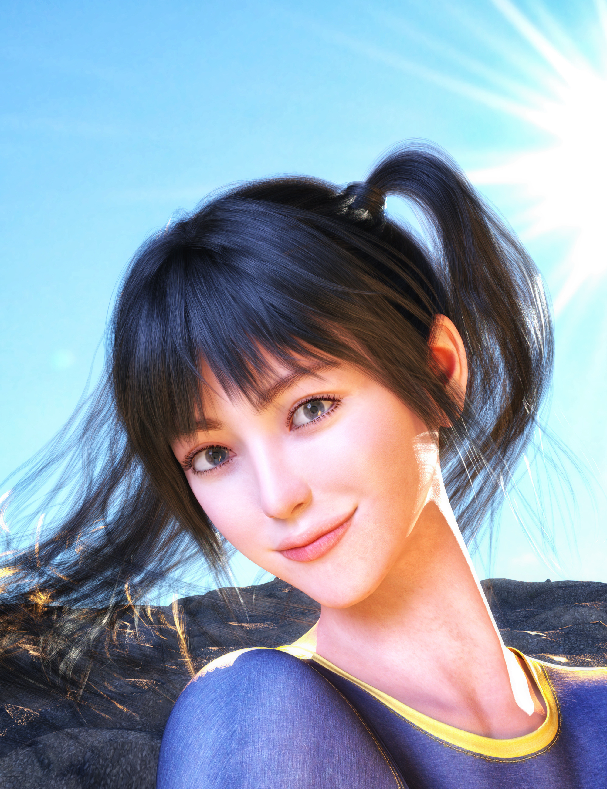 FE Teen Yang HD for Genesis 9 | Daz 3D