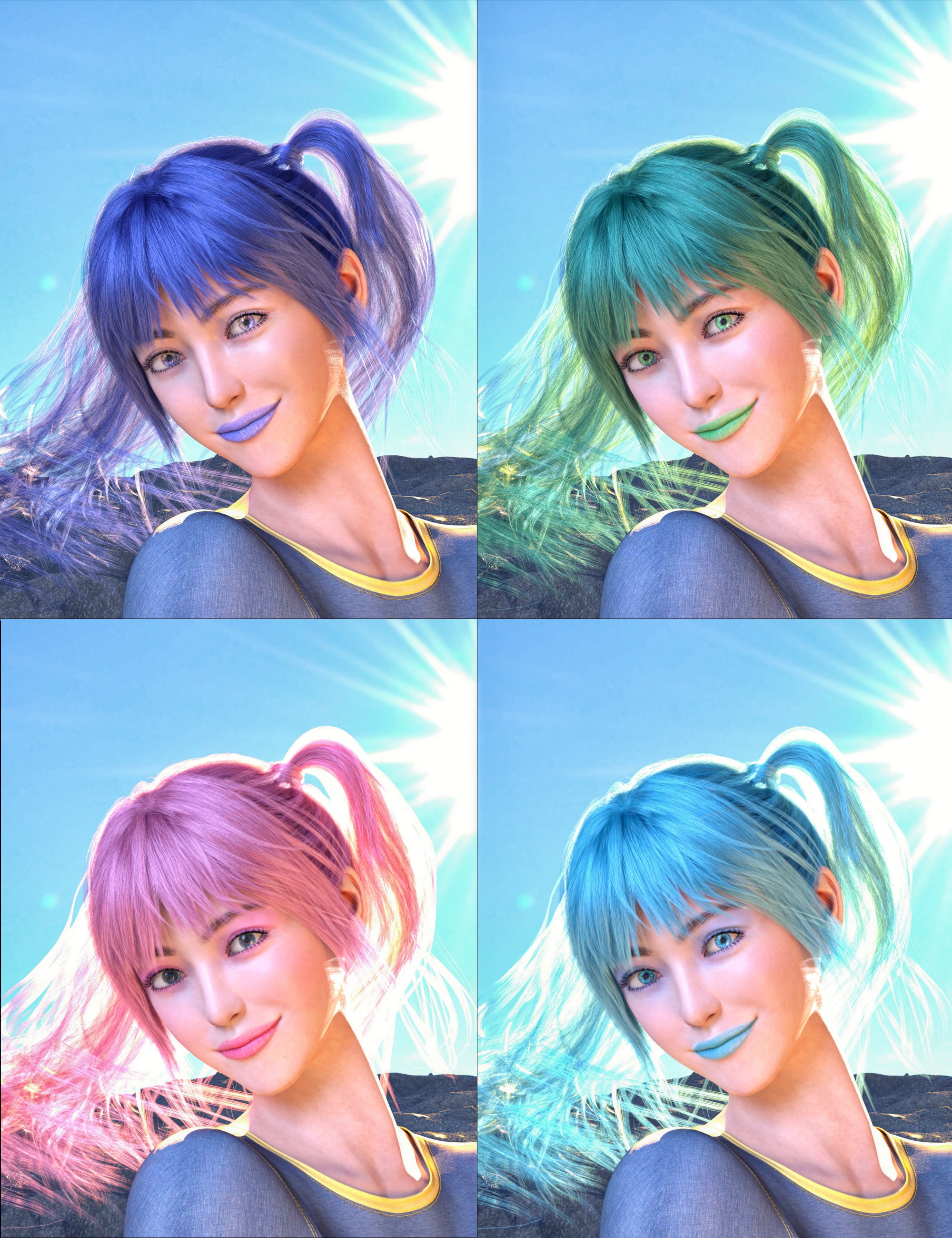 FE Teen Yang HD for Genesis 9 | Daz 3D