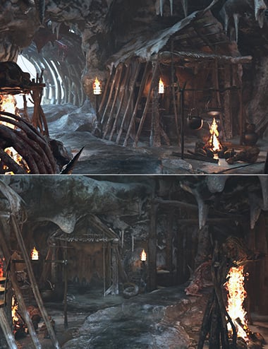 XI Troll Cave | Daz 3D