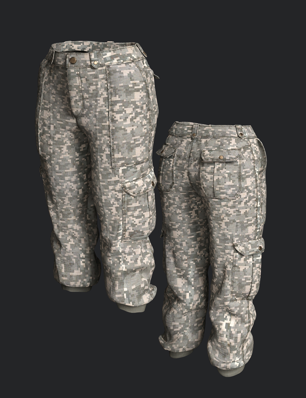 AJC Delta Force Outfit Texture Add-On | Daz 3D