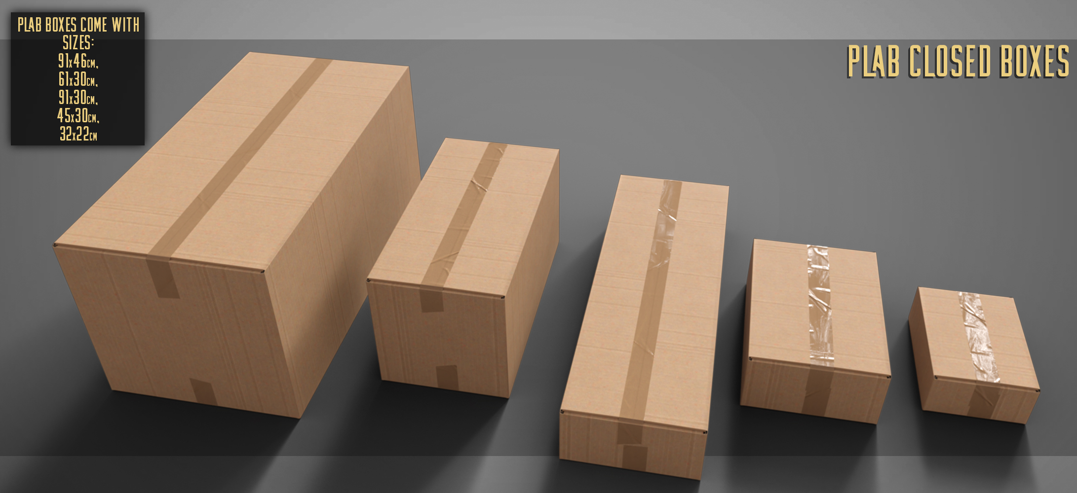 Parcel Lockers and Boxes | Daz 3D