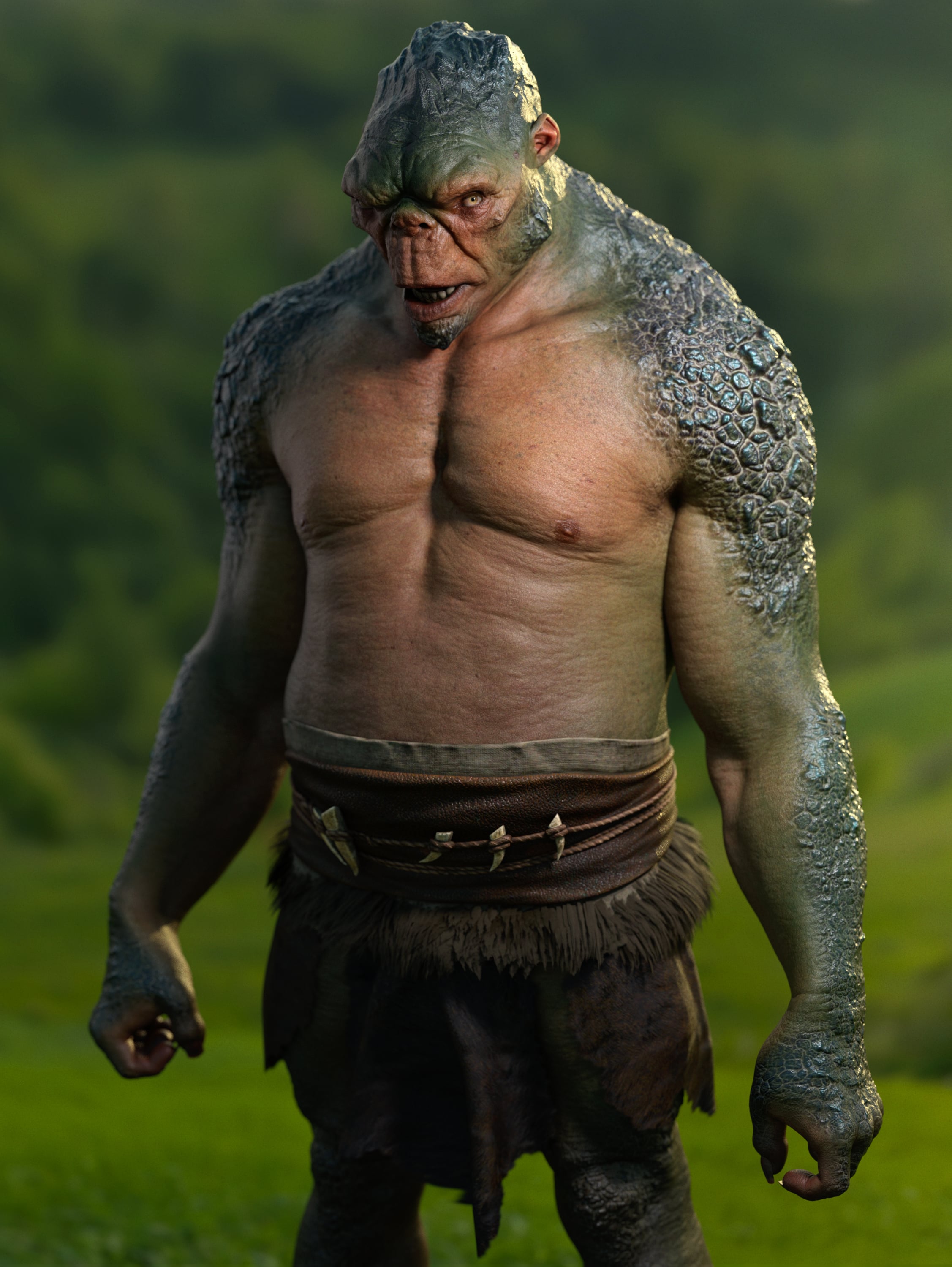 Troll Stone Skin for Genesis 9 | Daz 3D