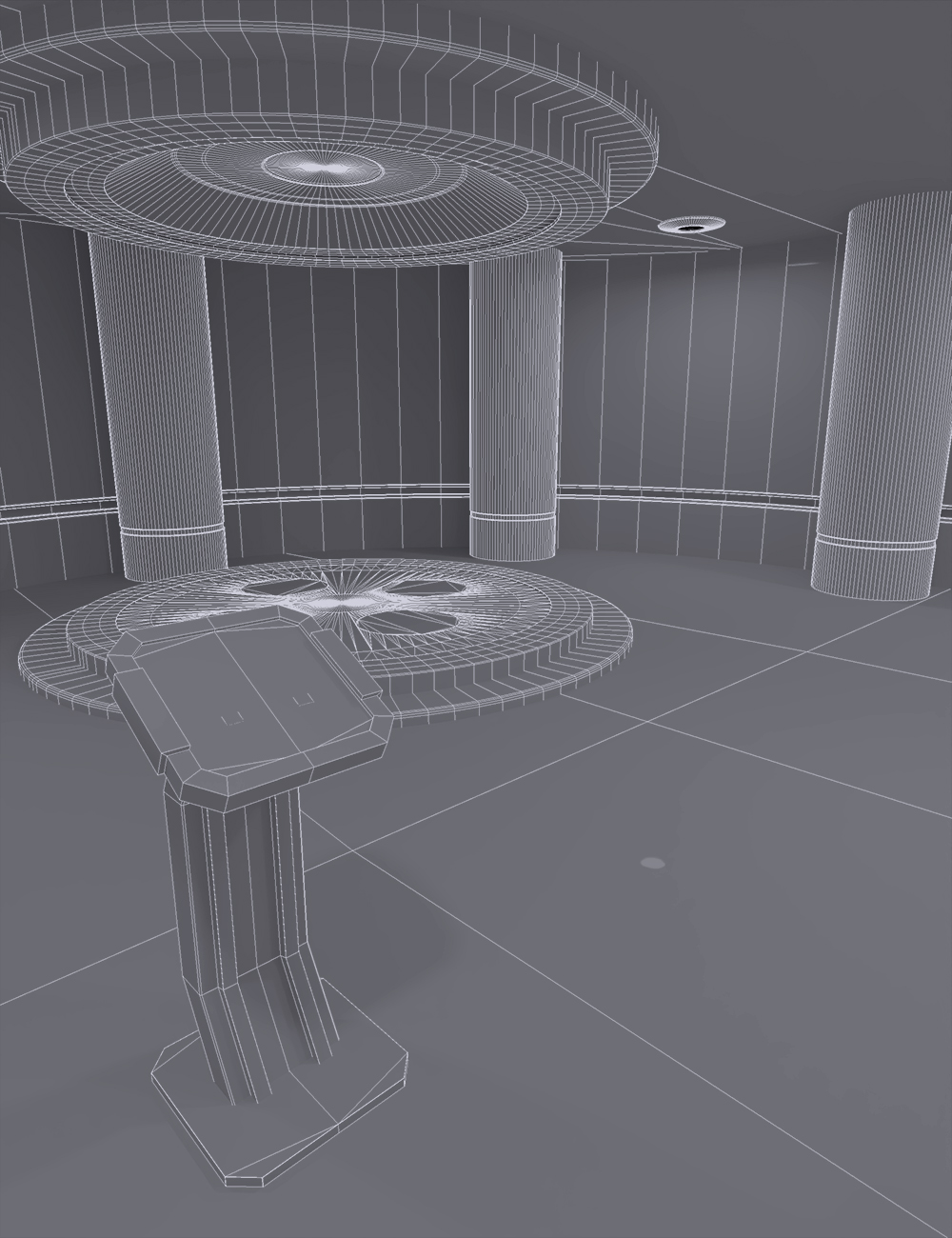 FH Teleporter Room | Daz 3D