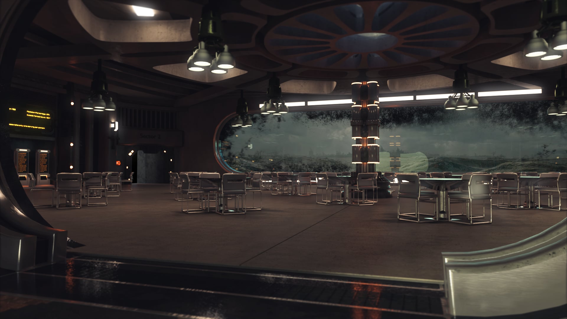 Silo Cafeteria | Daz 3D