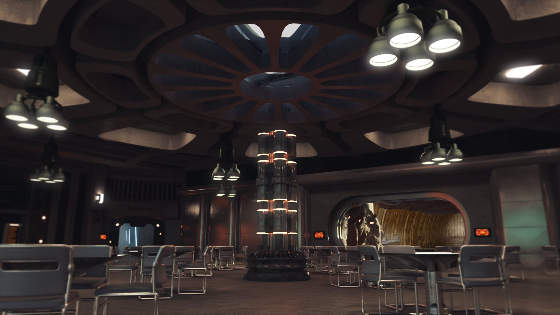 Silo Cafeteria | Daz 3D