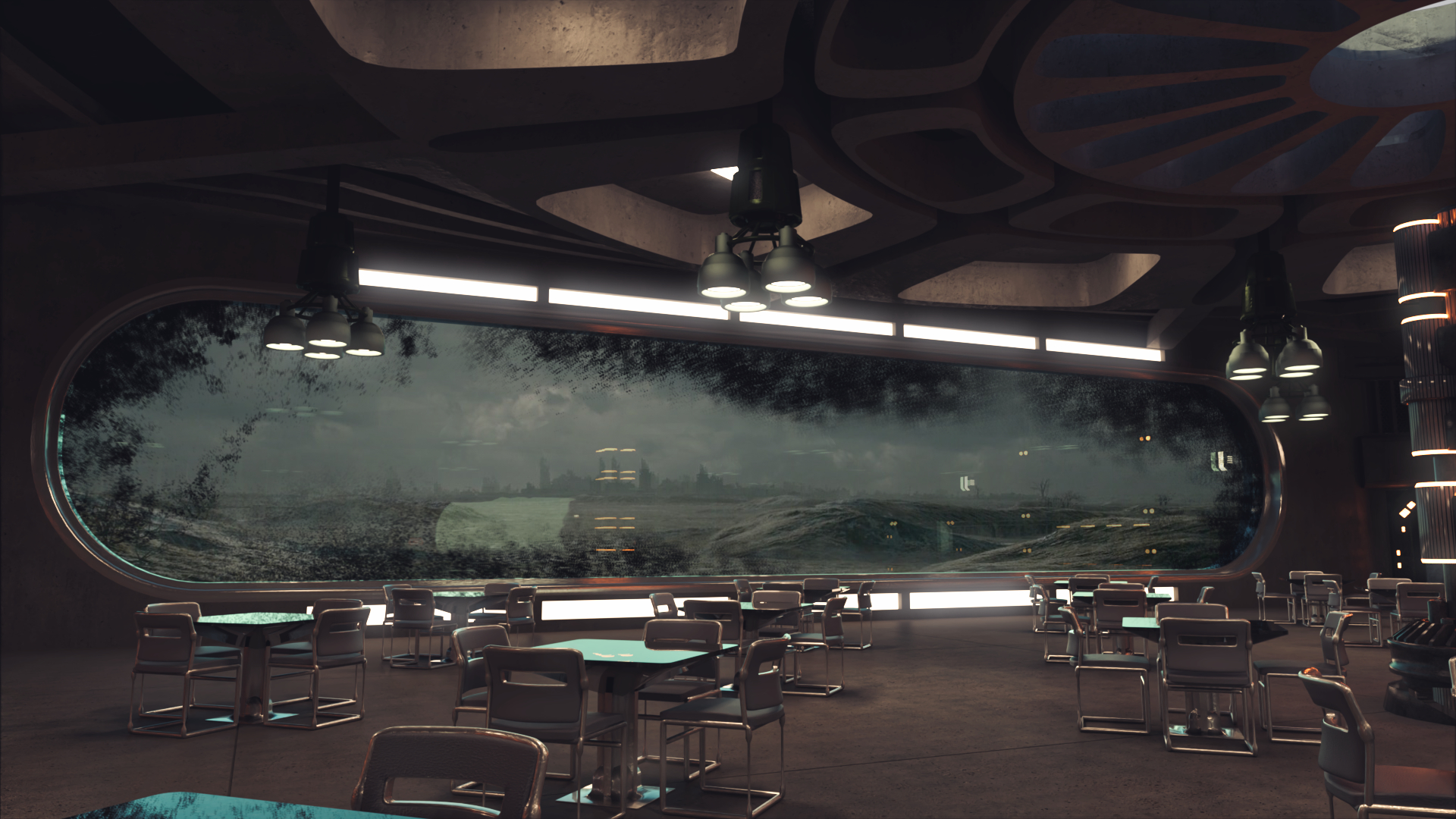 Silo Cafeteria | Daz 3D