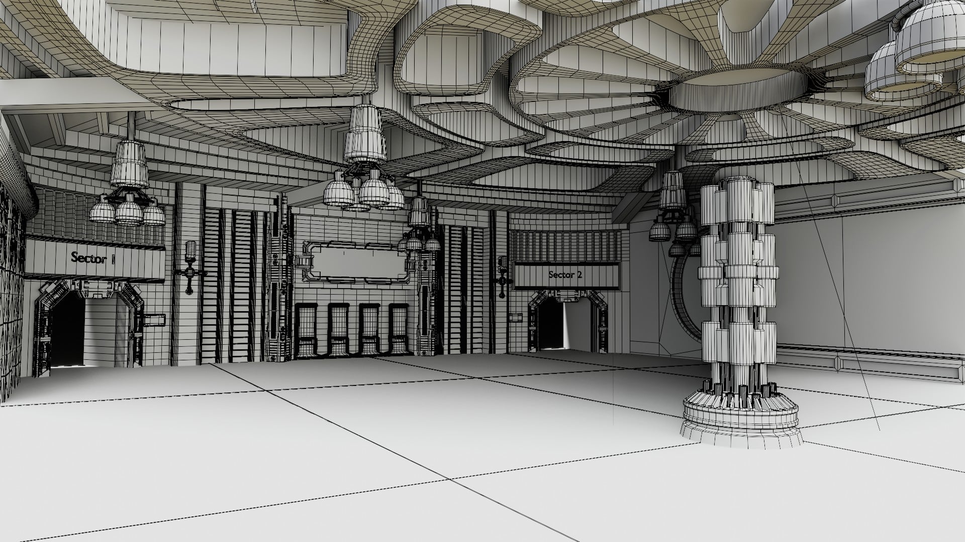 Silo Cafeteria | Daz 3D