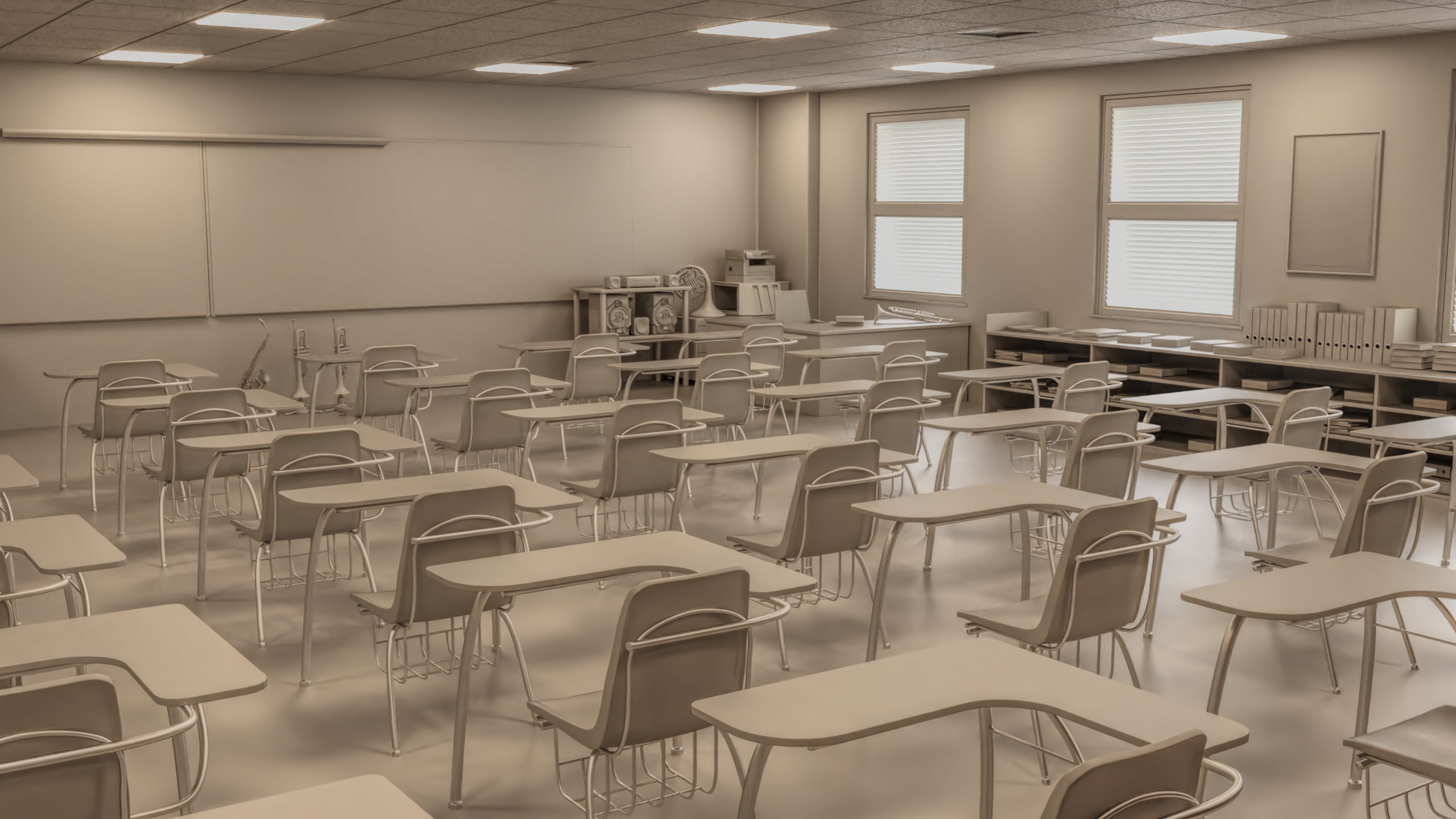 Music Classroom | Daz 3D