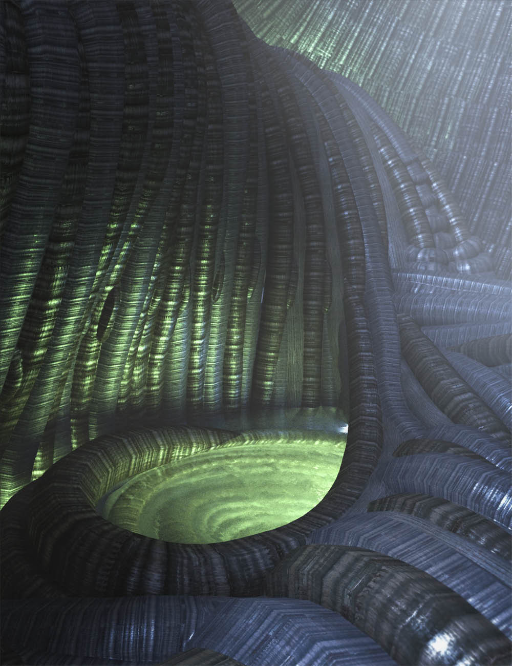 Biomech Subterrane | Daz 3D