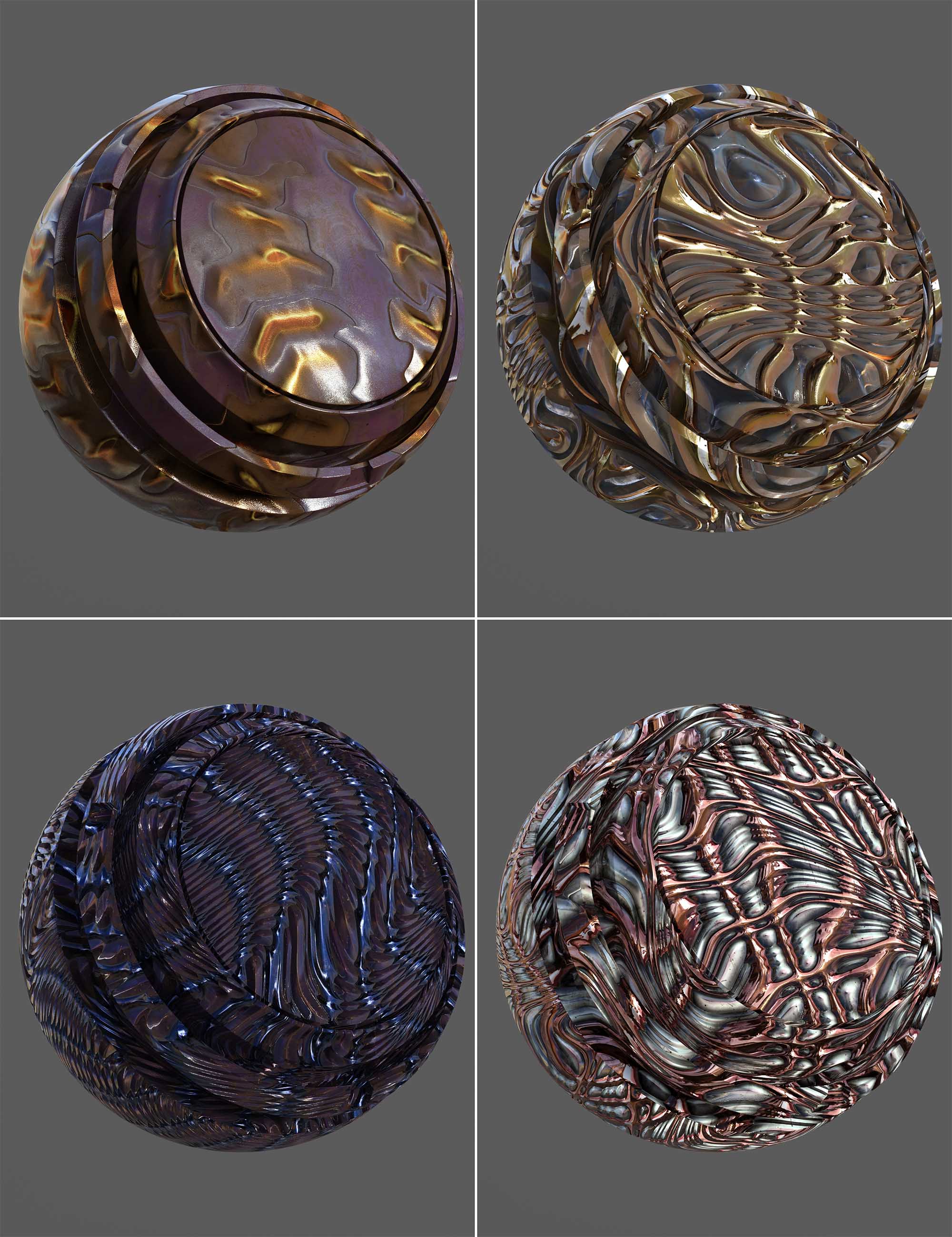 Stellar Metallic Iray Shaders - MR | Daz 3D