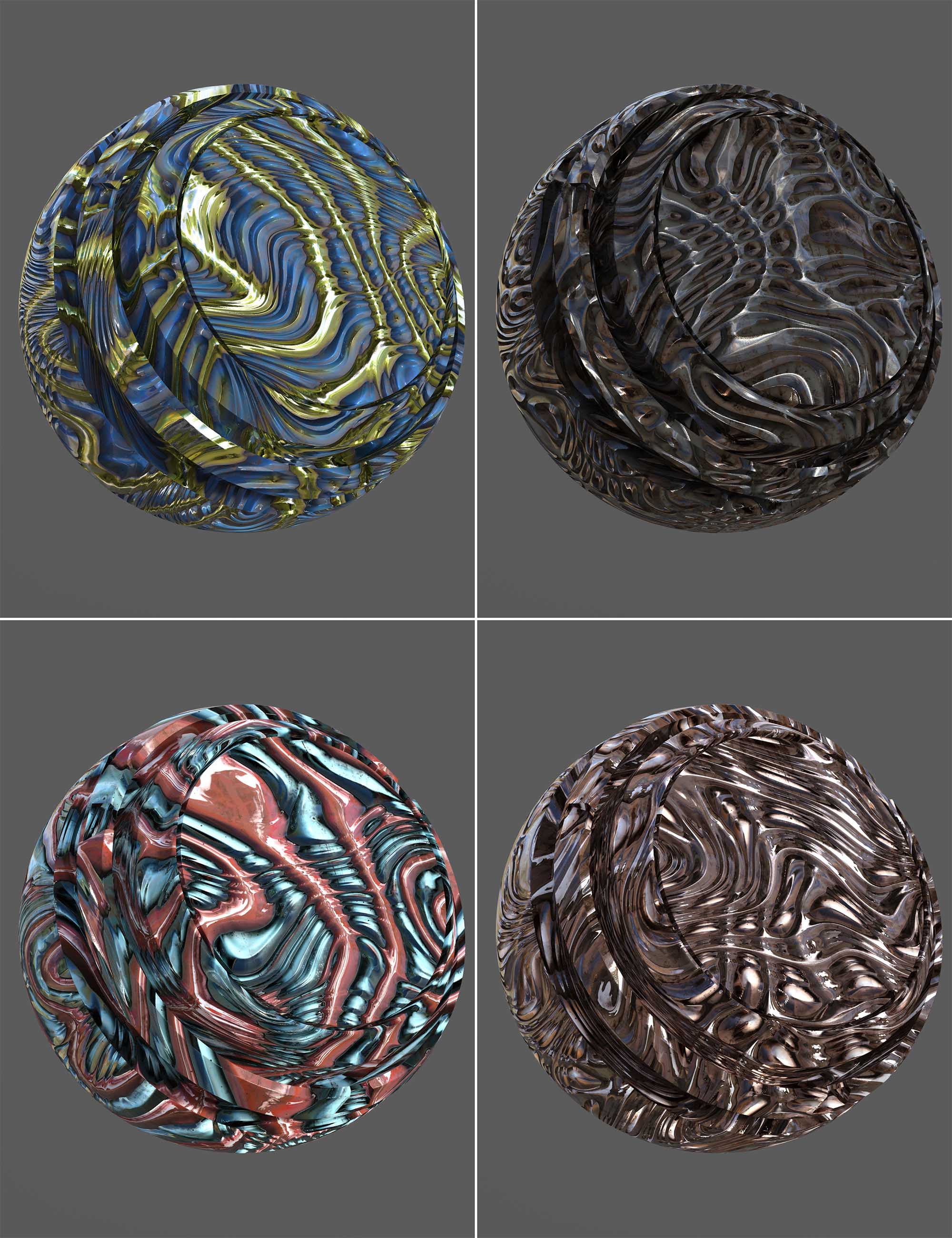 Stellar Metallic Iray Shaders - MR | Daz 3D