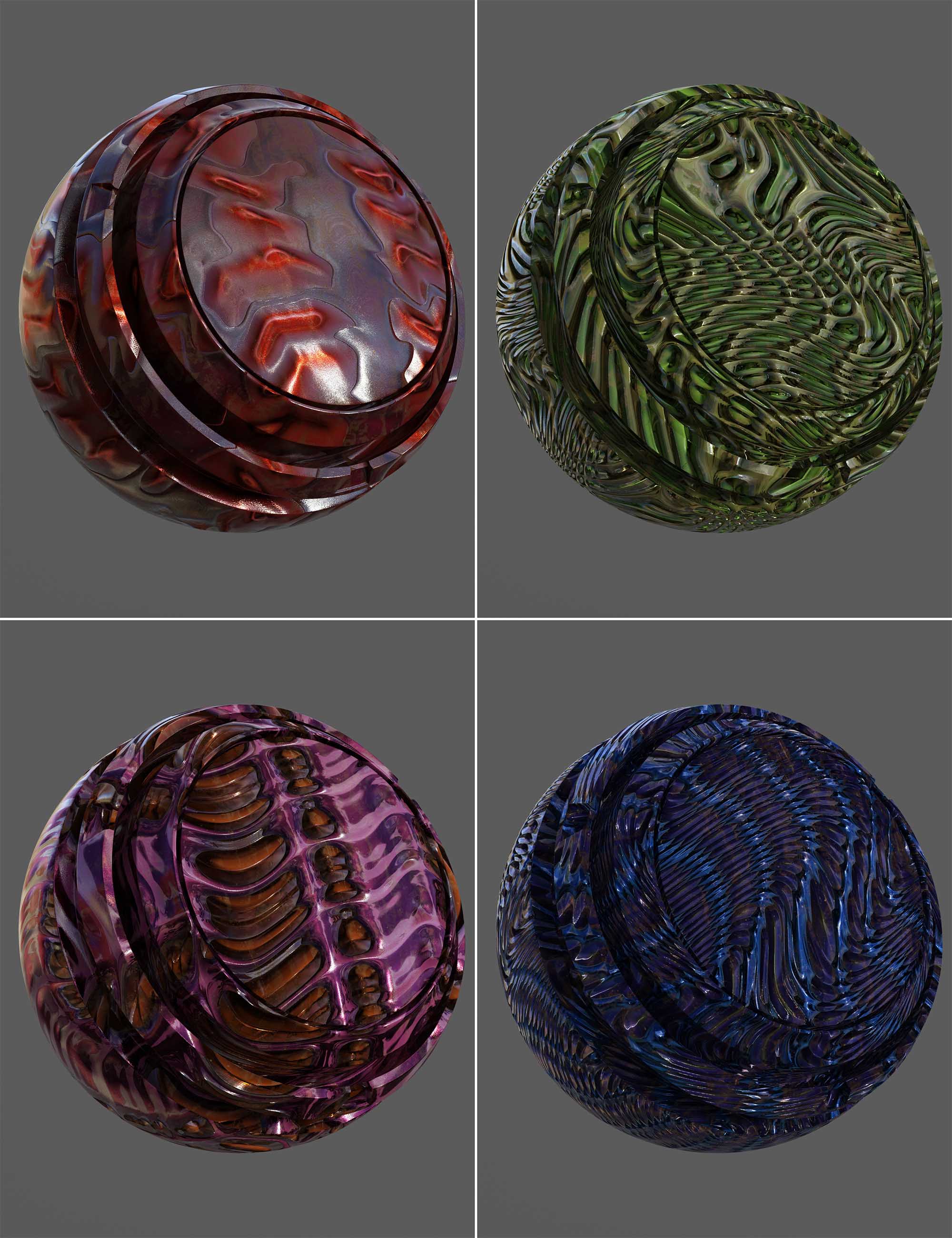 Stellar Metallic Iray Shaders - MR | Daz 3D