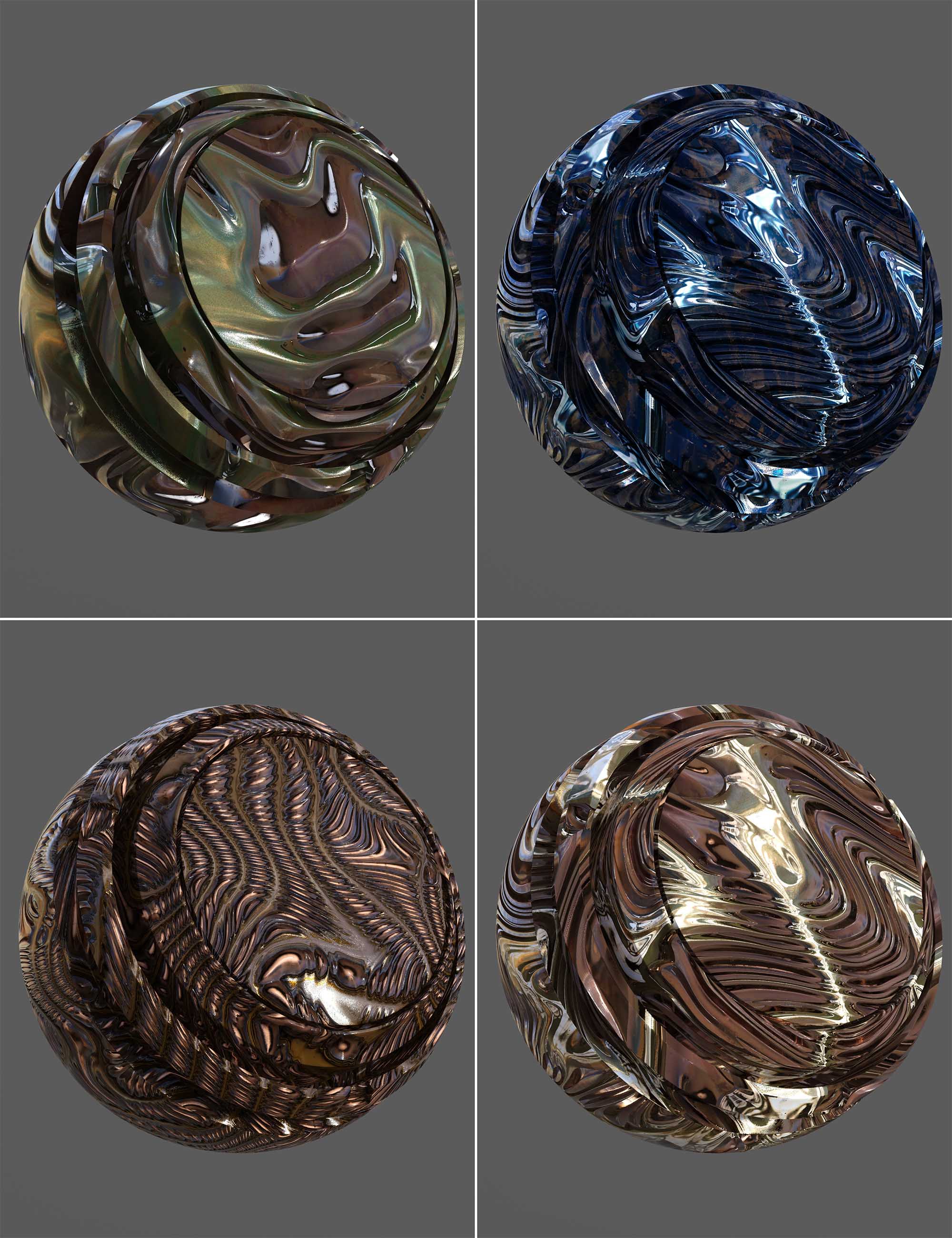 Stellar Metallic Iray Shaders - MR | Daz 3D