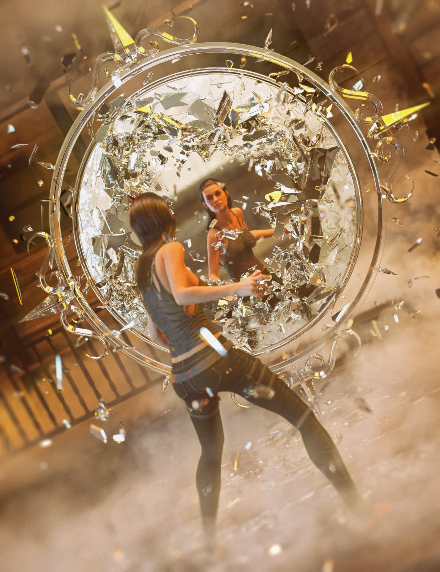 LI Magic Mirror | Daz 3D