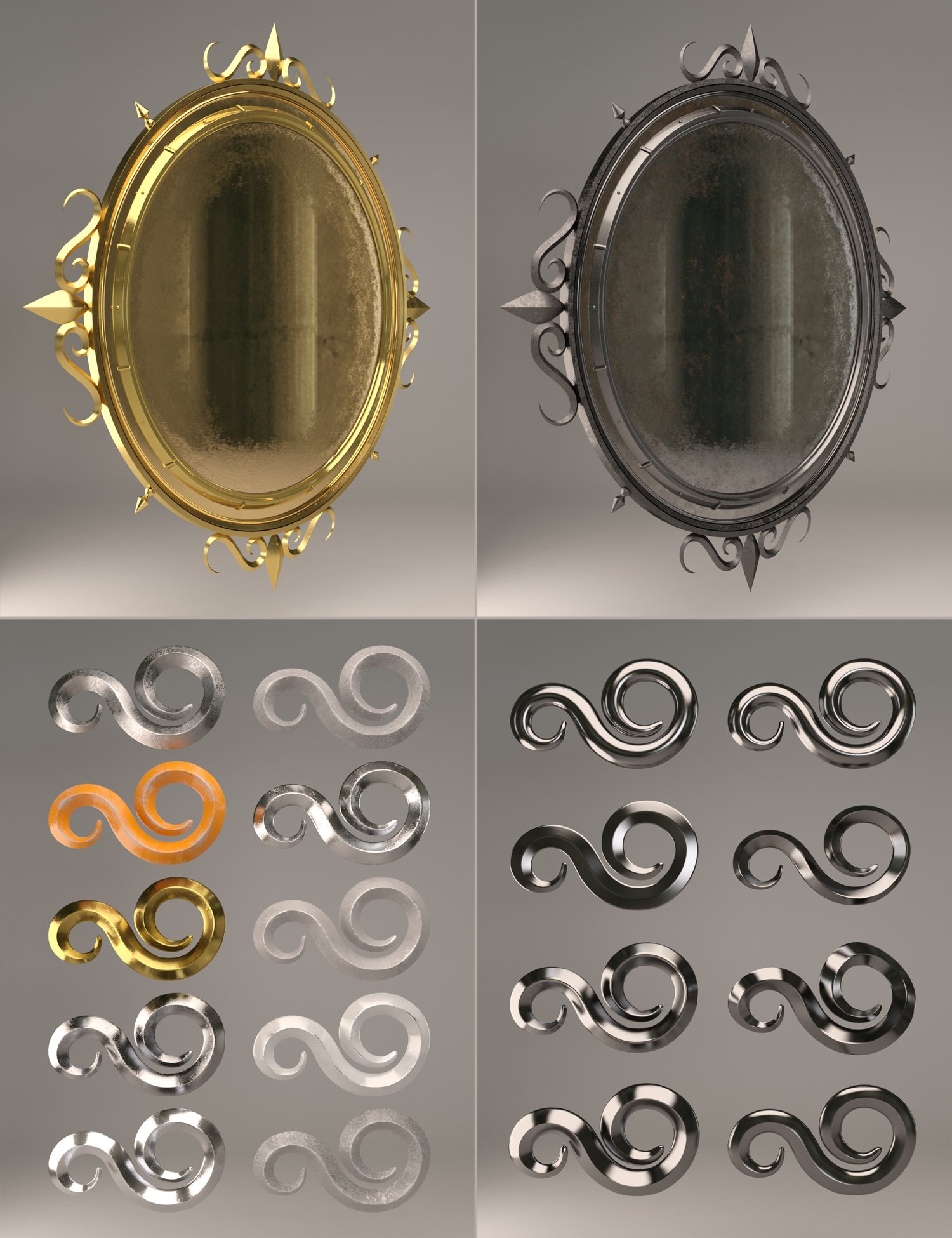 LI Magic Mirror | Daz 3D