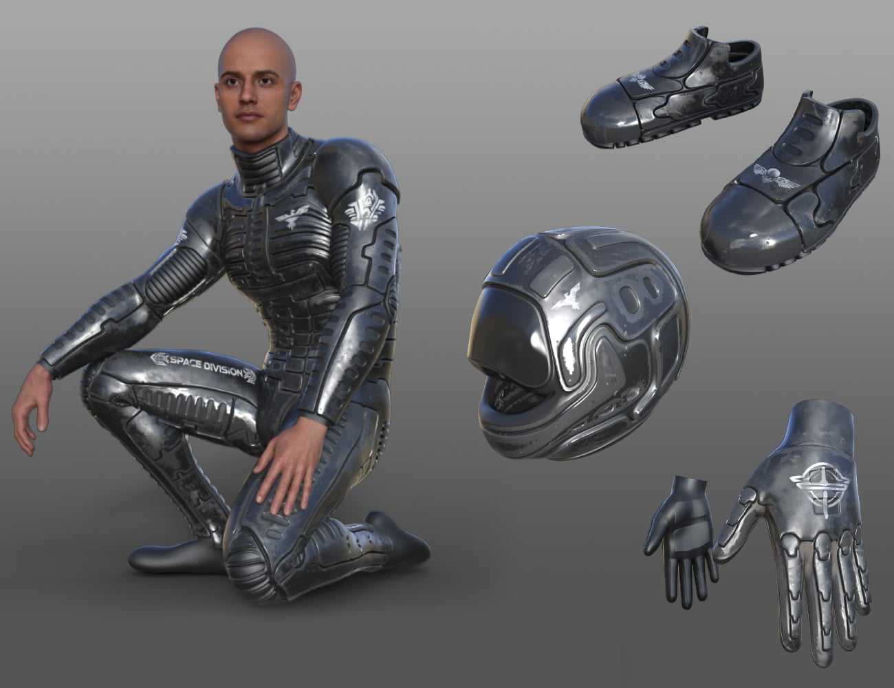 Eagle Suit for Genesis 9 | Daz 3D