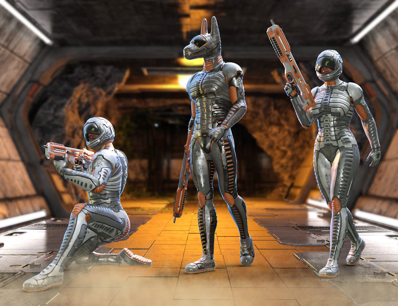 Eagle Suit Expansion Pack | Daz 3D