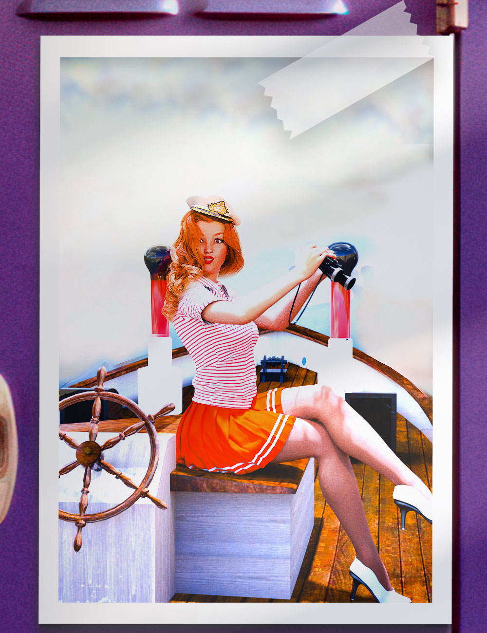 Pin Up Boxes | Daz 3D