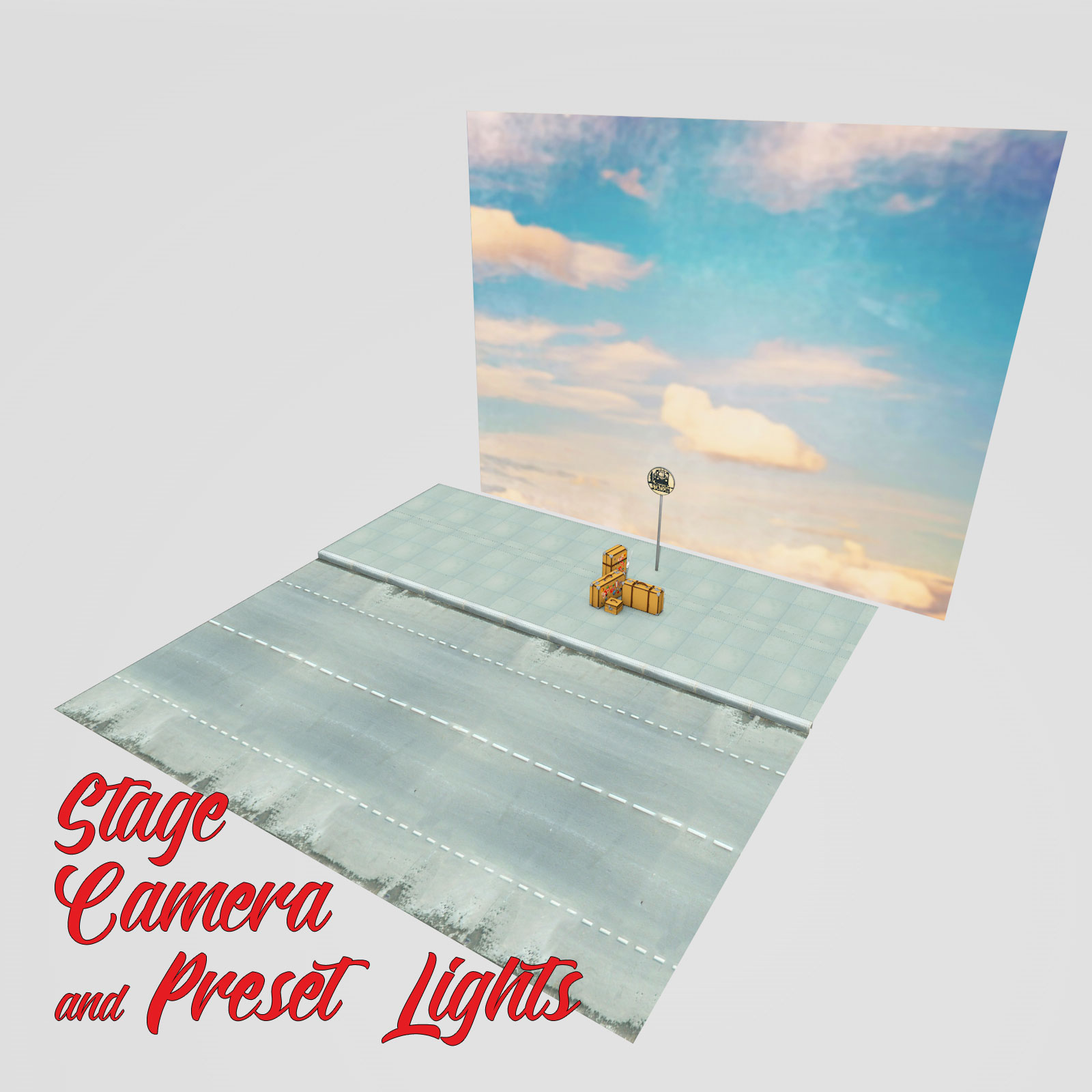 Pin Up Boxes | Daz 3D