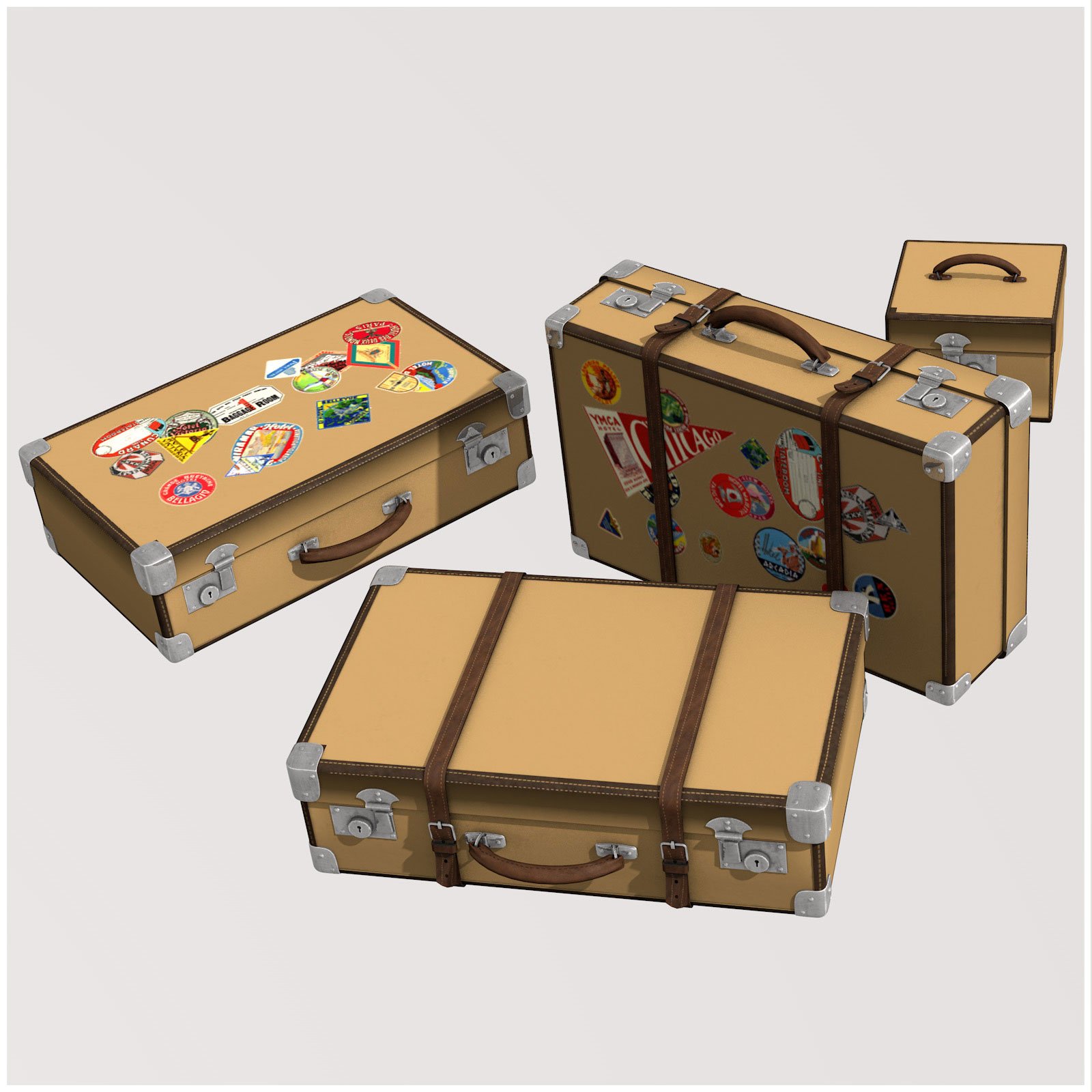 Pin Up Boxes | Daz 3D