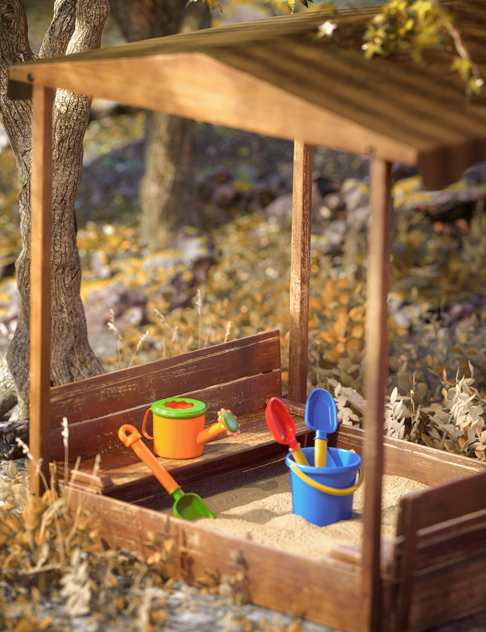 Fill Your Backyard: Playset Bundle | Daz 3D