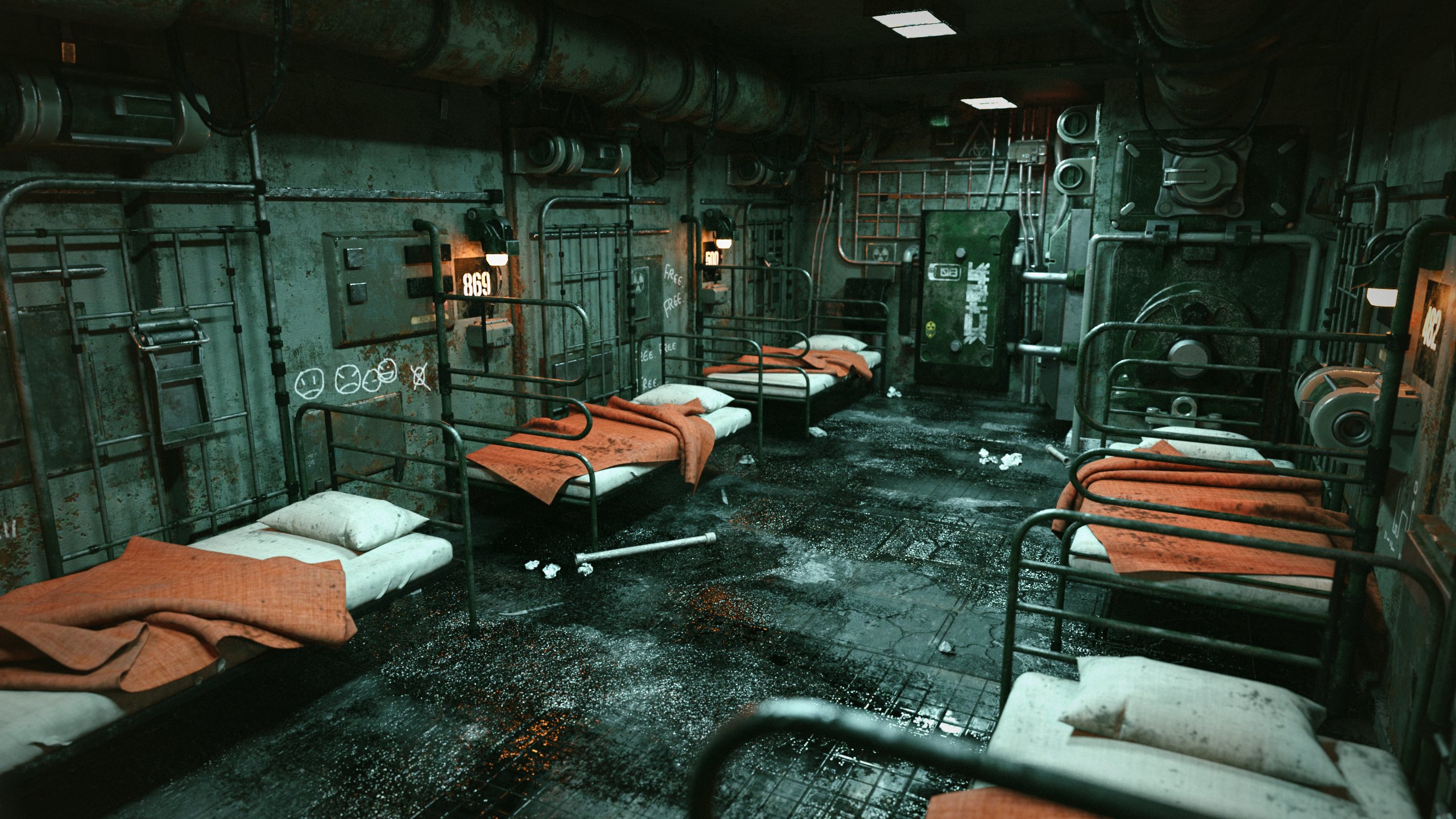 Cyberpunk Prison Cell | Daz 3D