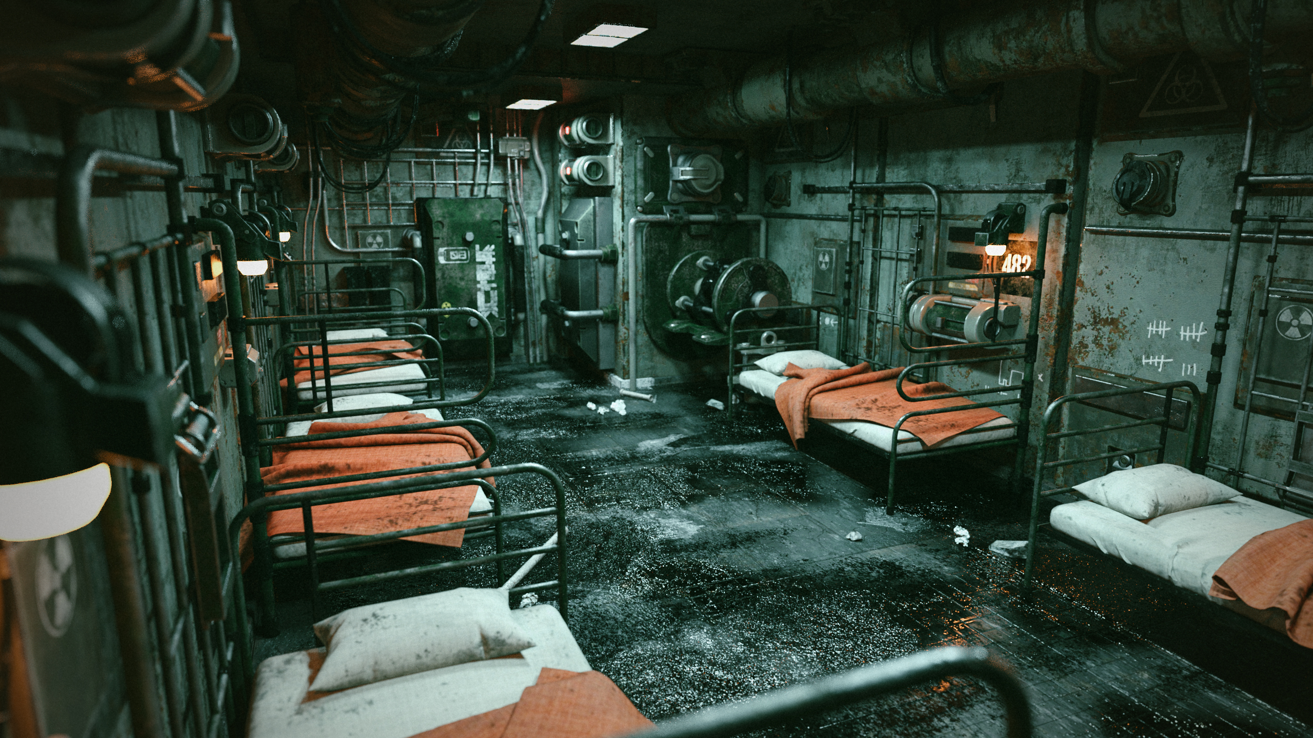 Cyberpunk Prison Cell | Daz 3D