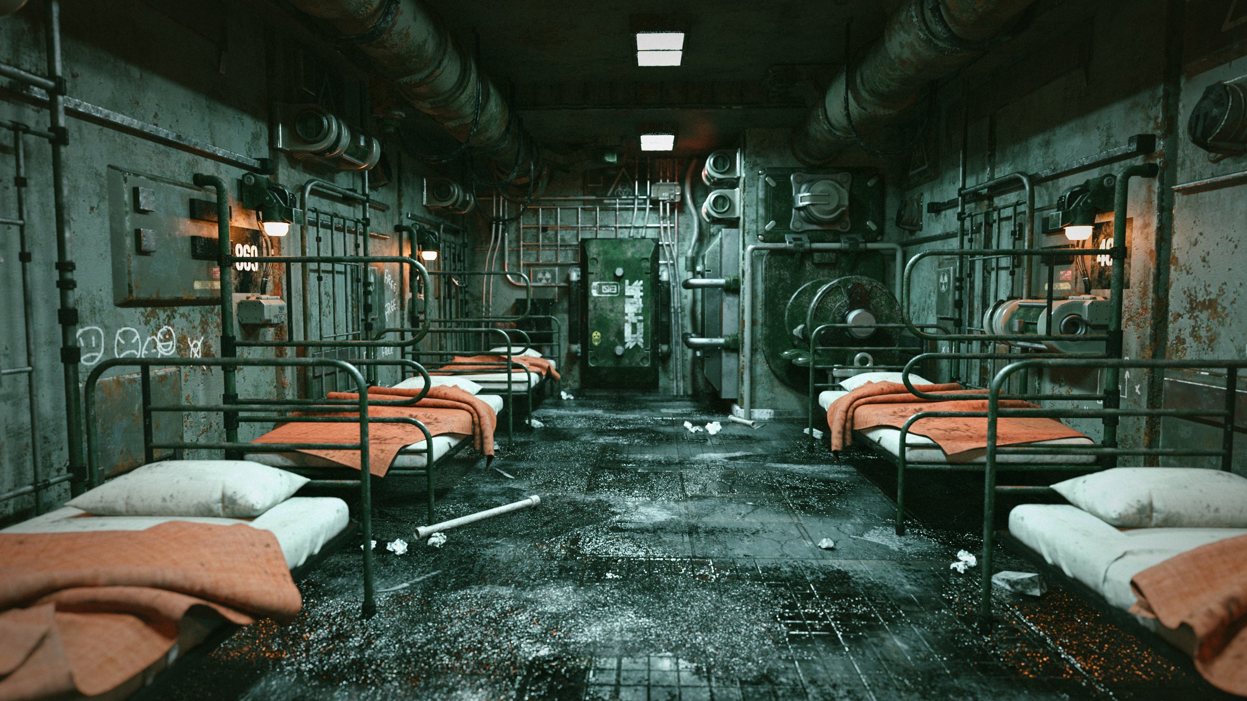 Cyberpunk Prison Cell | Daz 3D