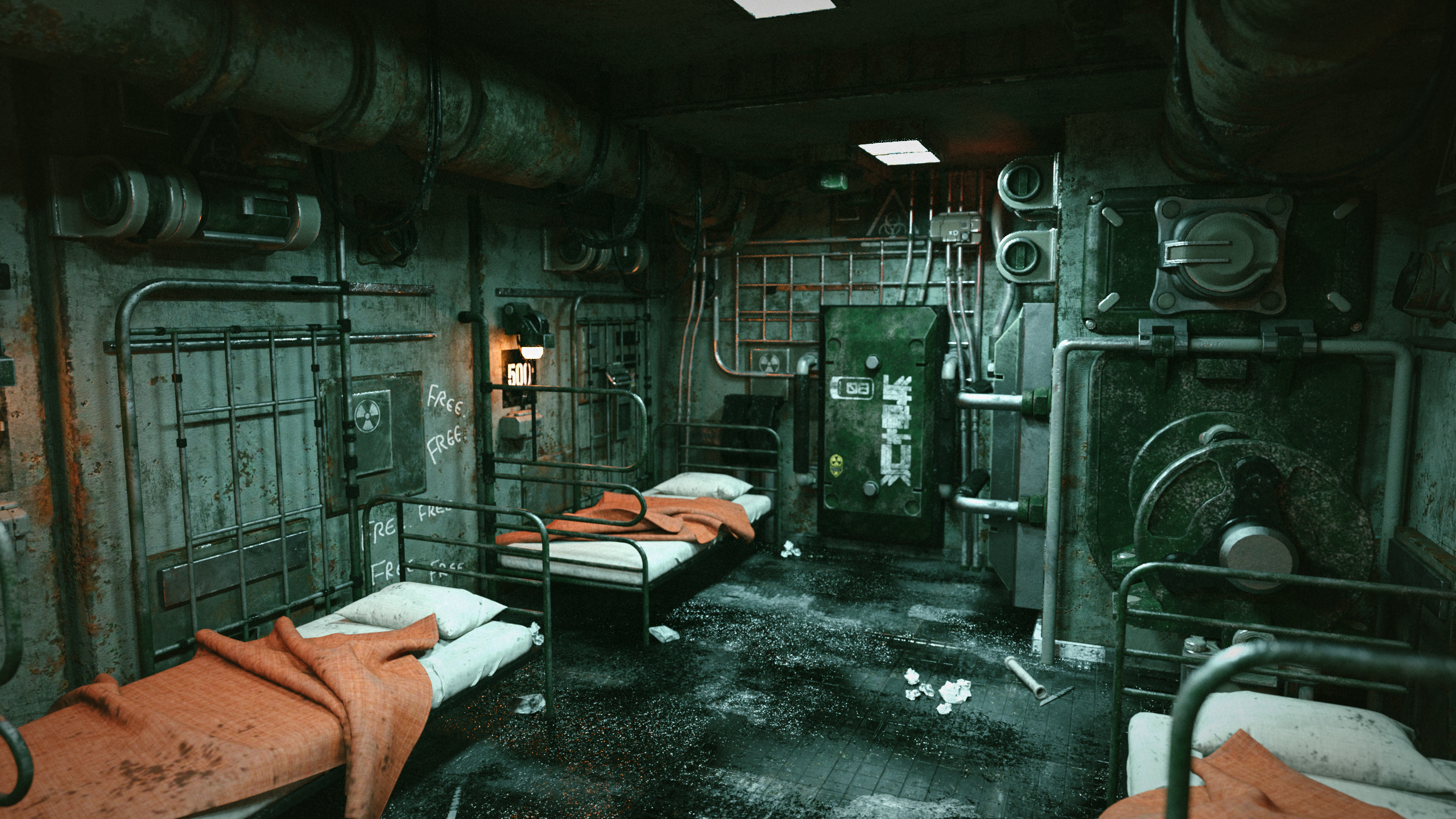 Cyberpunk Prison Cell | Daz 3D