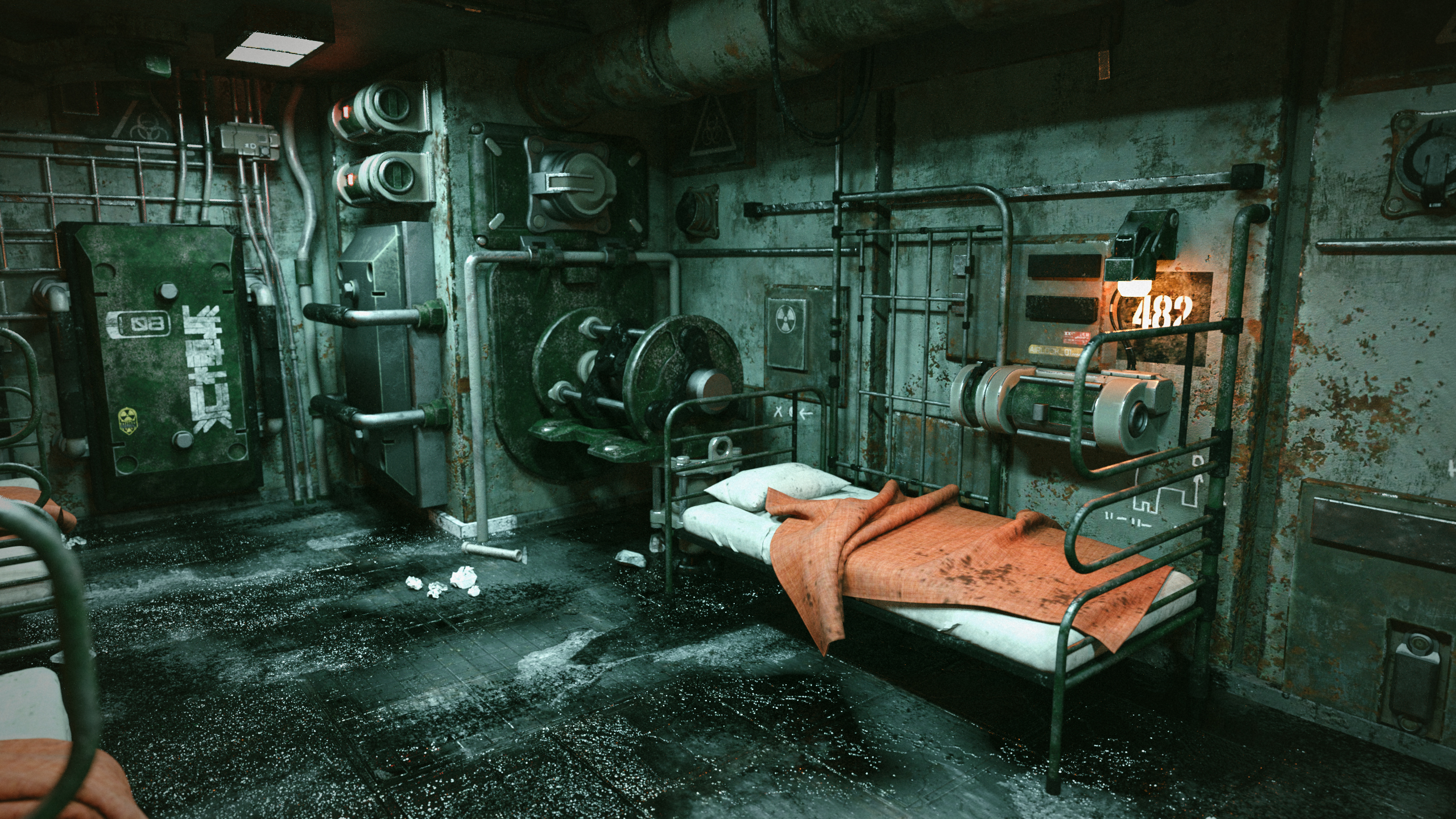 Cyberpunk Prison Cell | Daz 3D