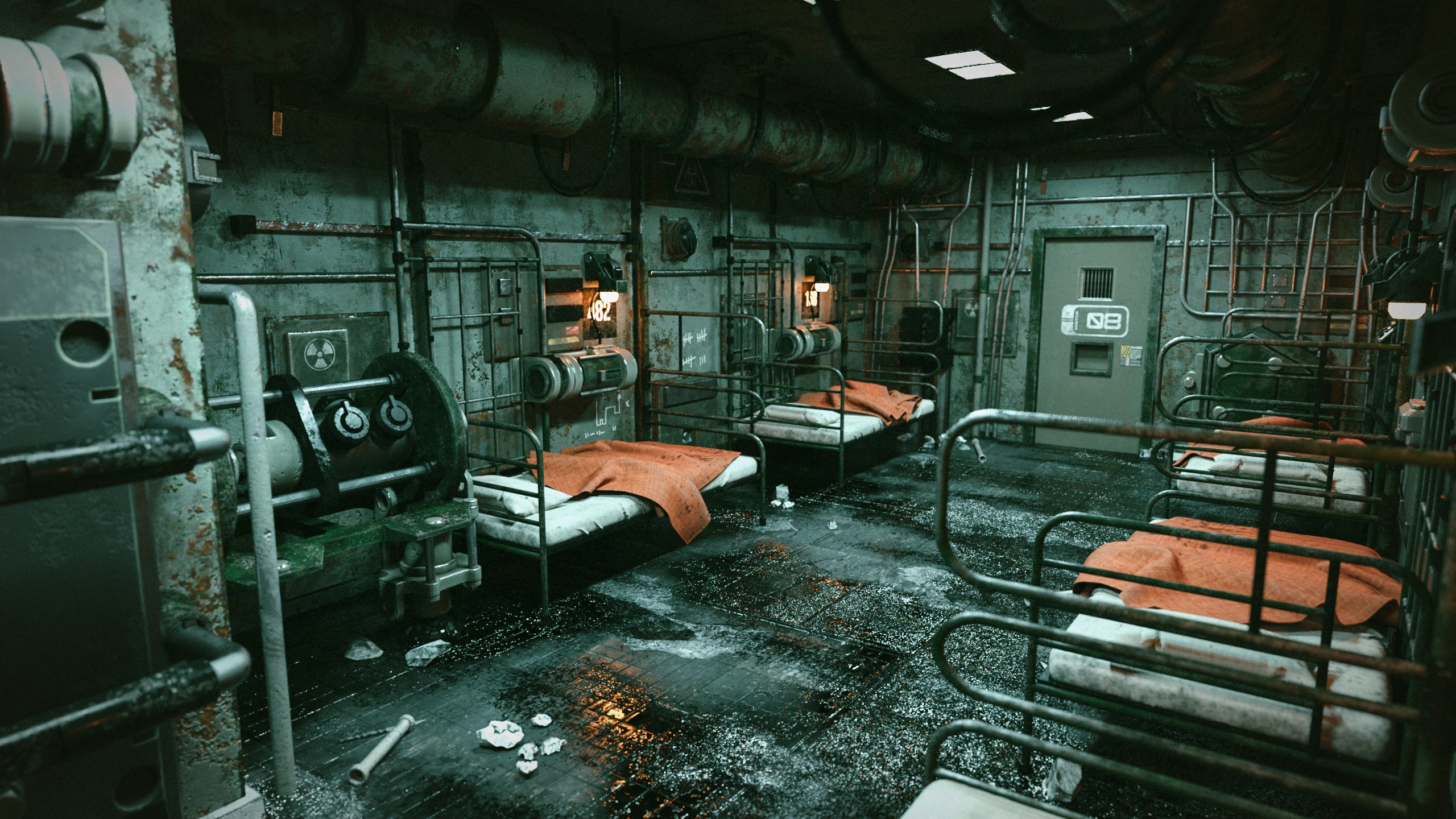 Cyberpunk Prison Cell | Daz 3D