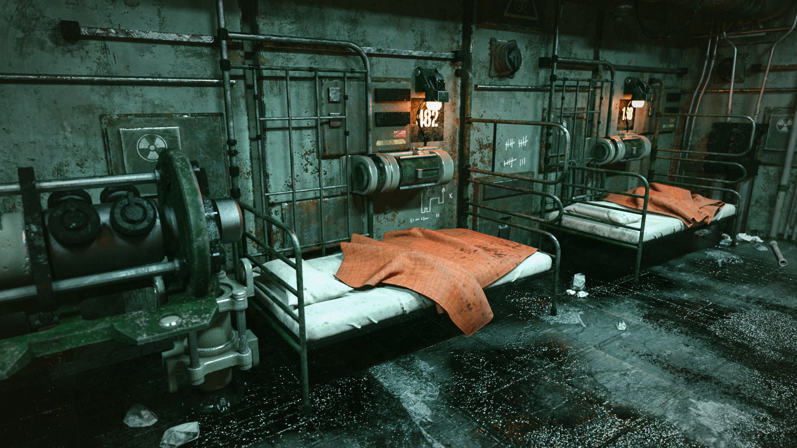 Cyberpunk Prison Cell | Daz 3D